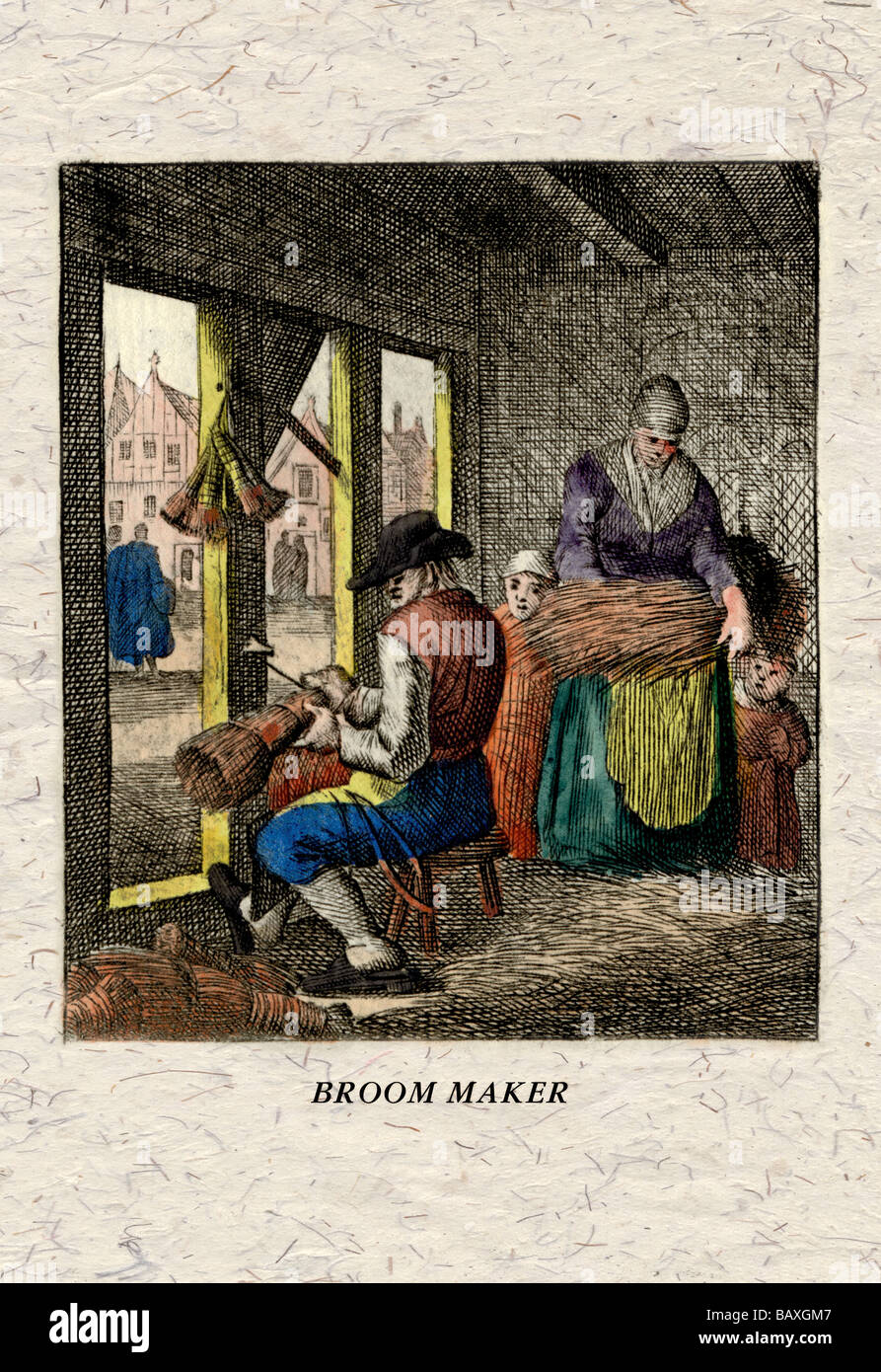 Broom maker hi-res stock photography and images - Alamy