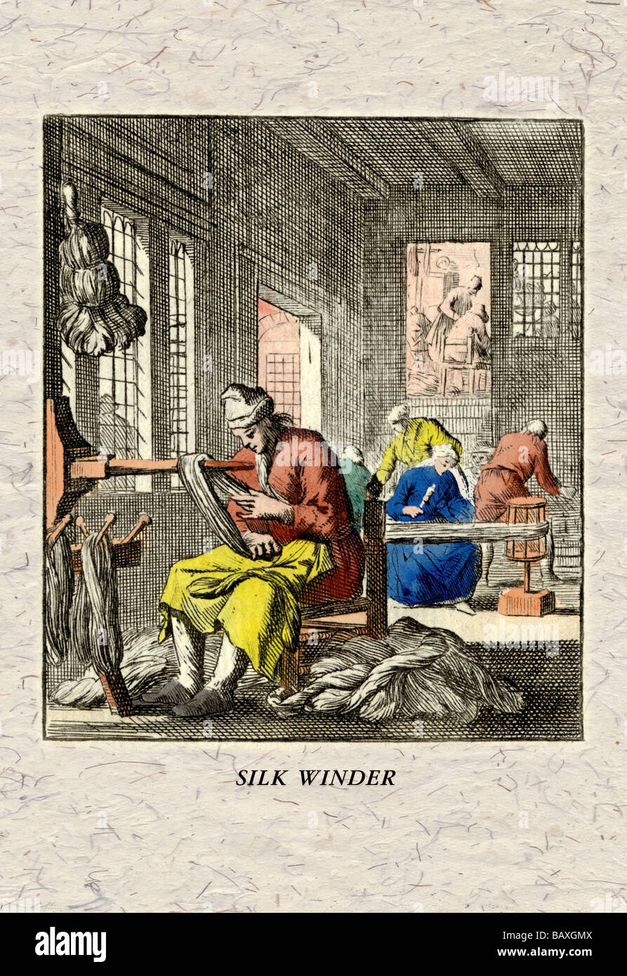 Silk winder hi-res stock photography and images - Alamy