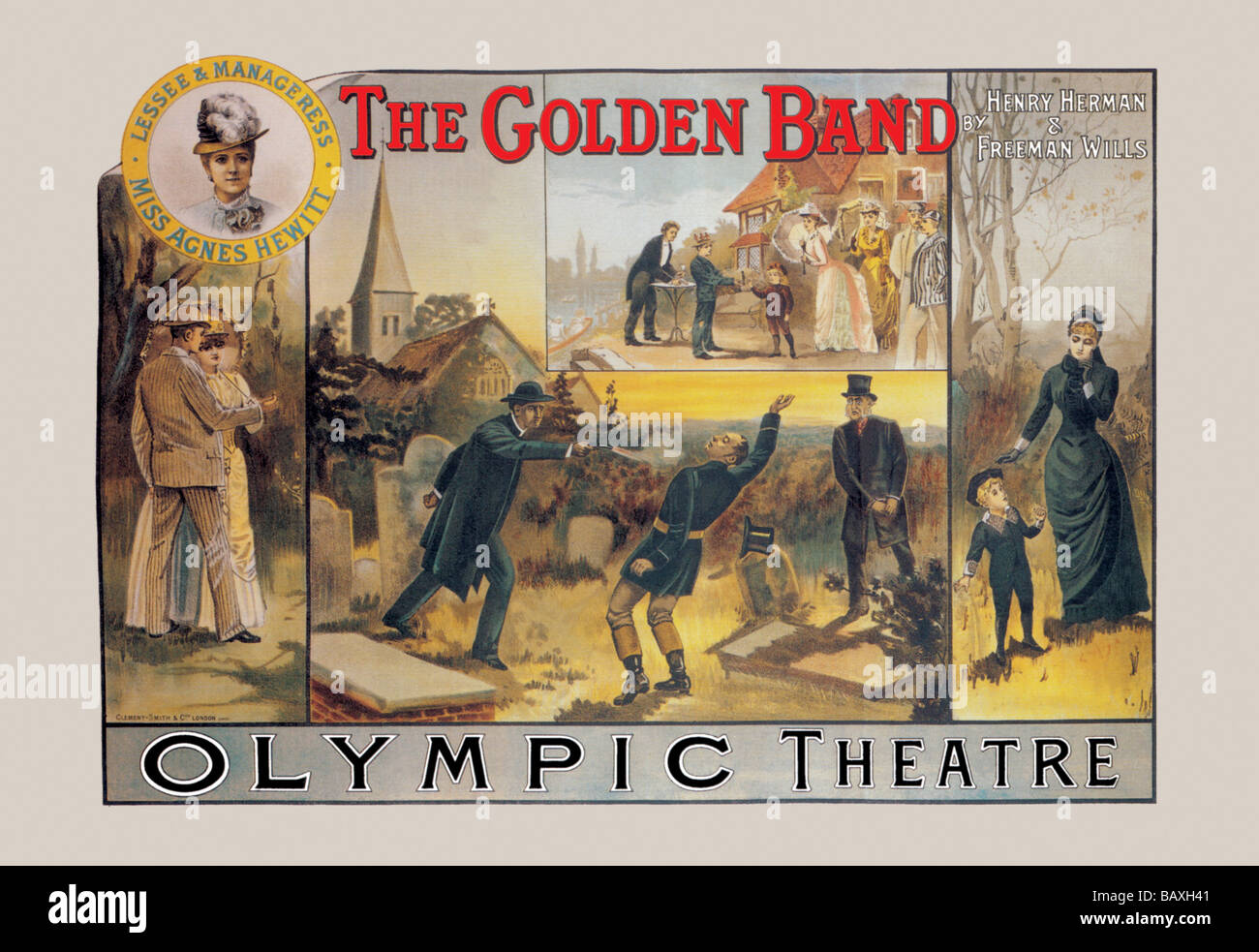 The Golden Band Stock Photo - Alamy
