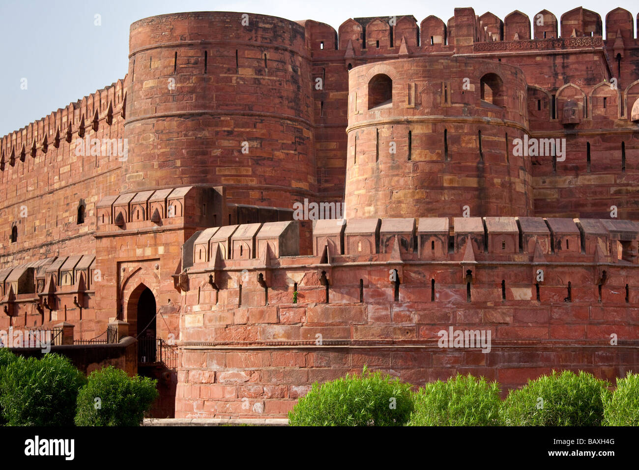 Agra Fort in Agra India Stock Photo - Alamy