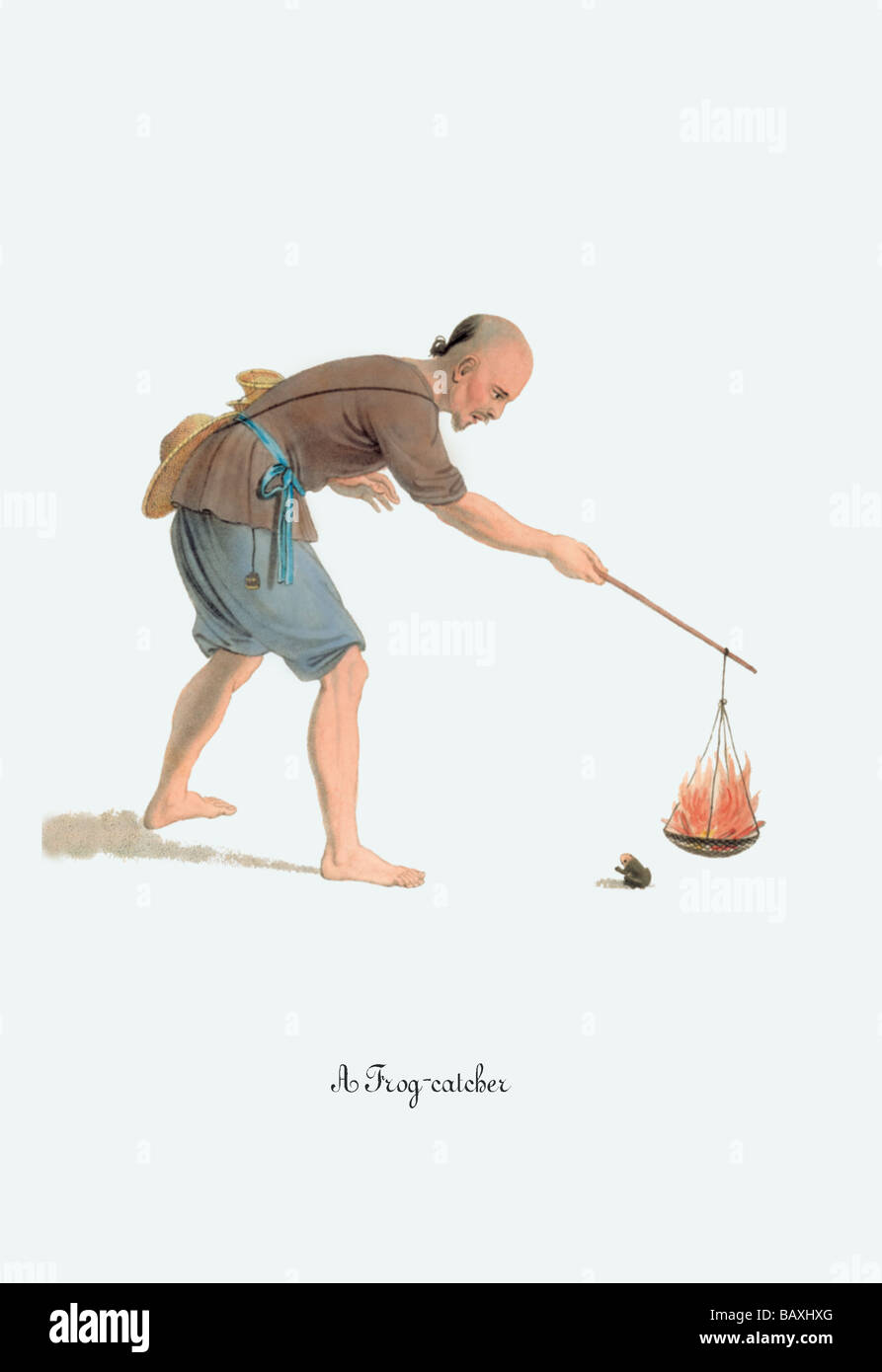 Frog catcher hi-res stock photography and images - Alamy