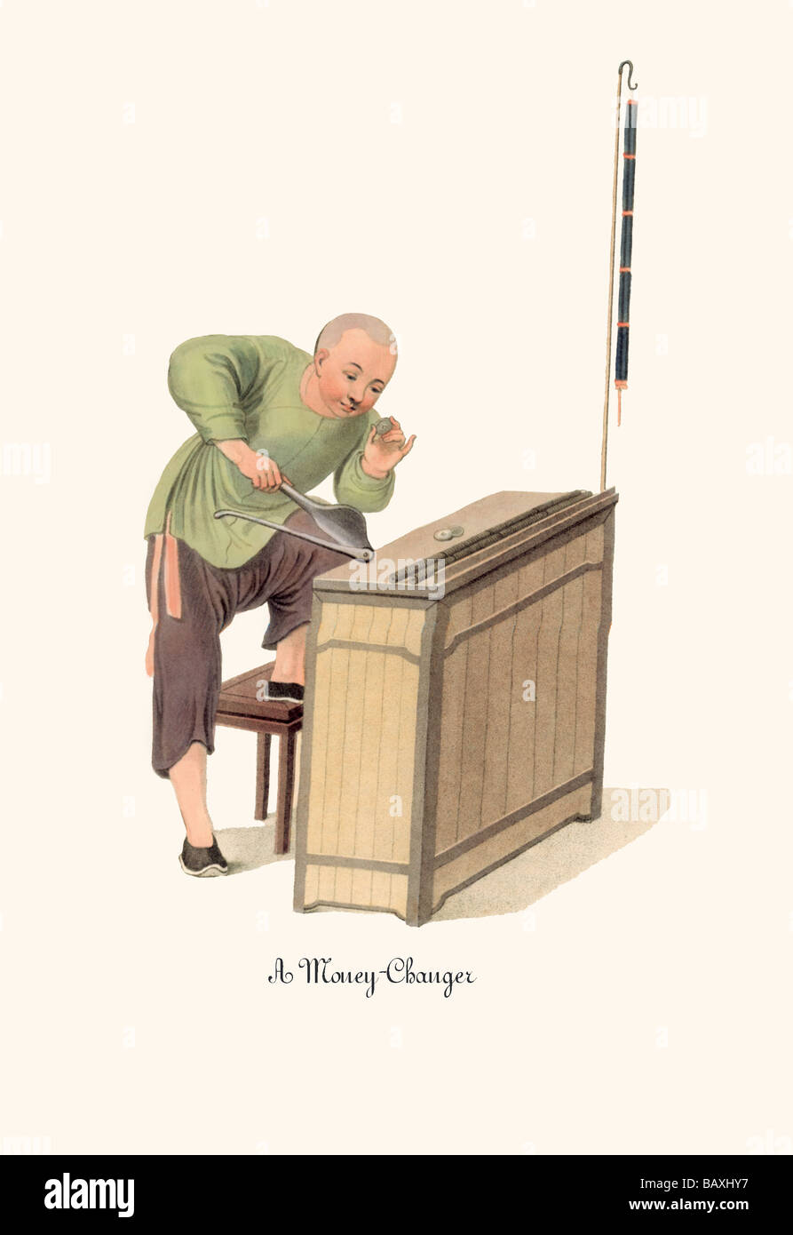 Chinese money changer hi-res stock photography and images - Alamy