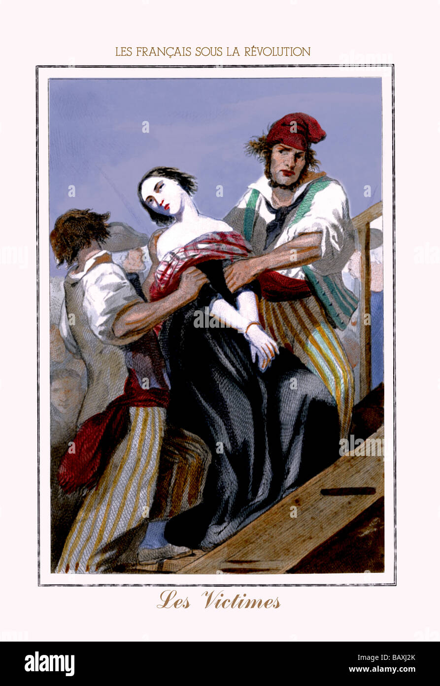 Guillotine french revolution hi-res stock photography and images - Alamy