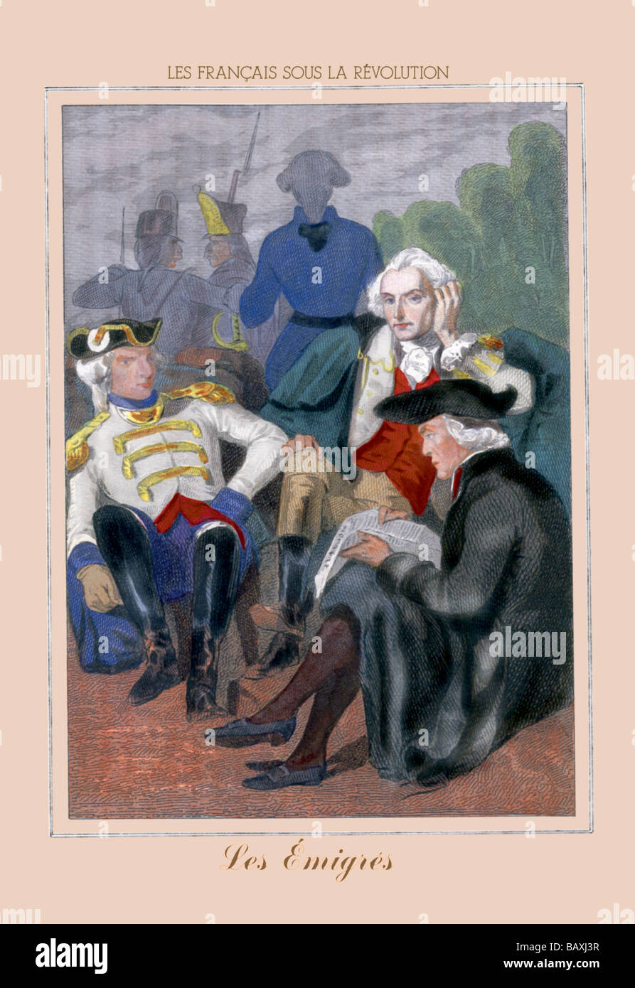 French emigres hi-res stock photography and images - Alamy