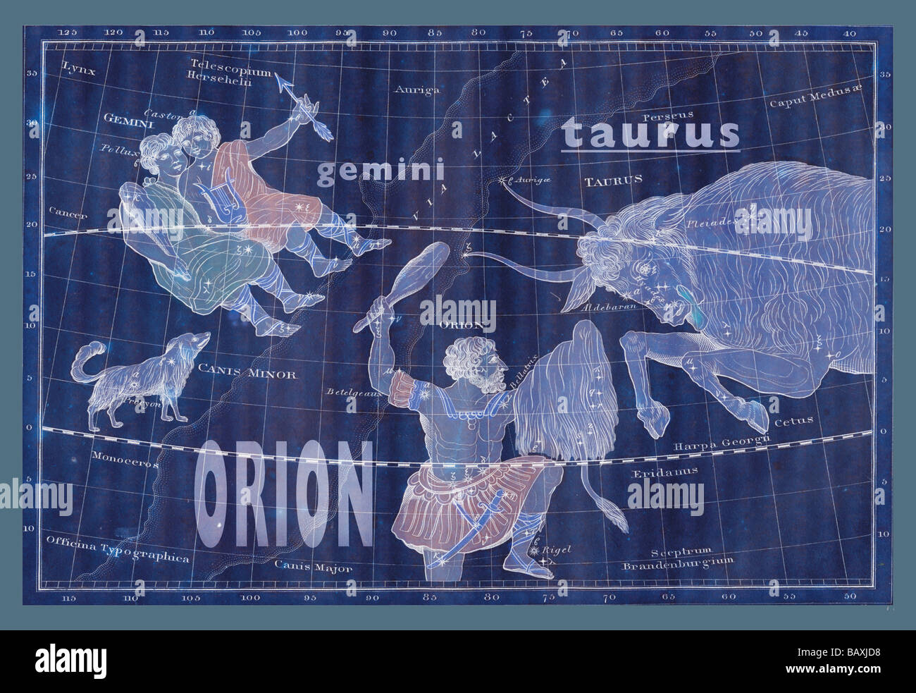 Gemini zodiac constellations hi-res stock photography and images - Alamy