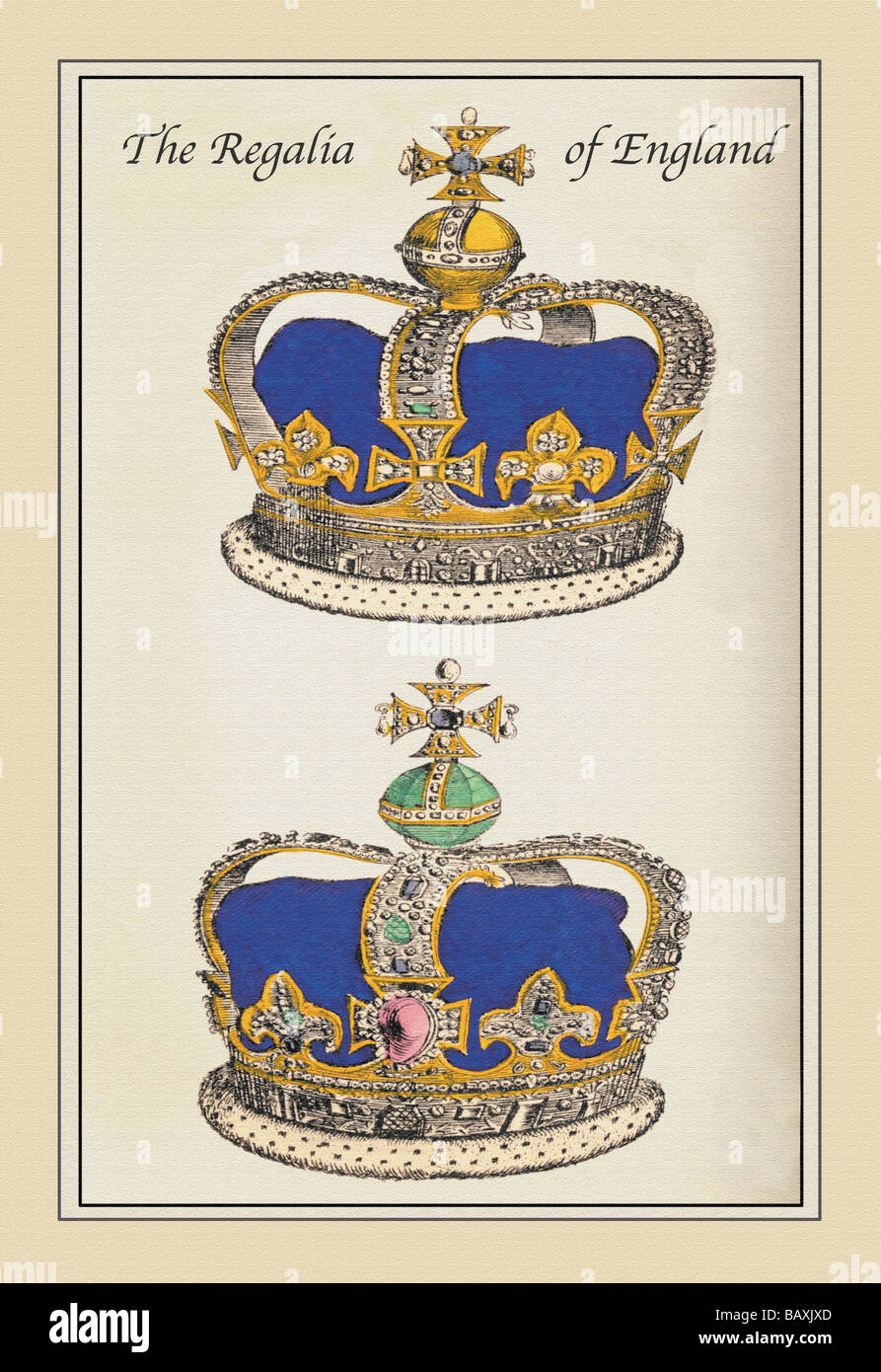 The Regalia of England #3 Stock Photo - Alamy