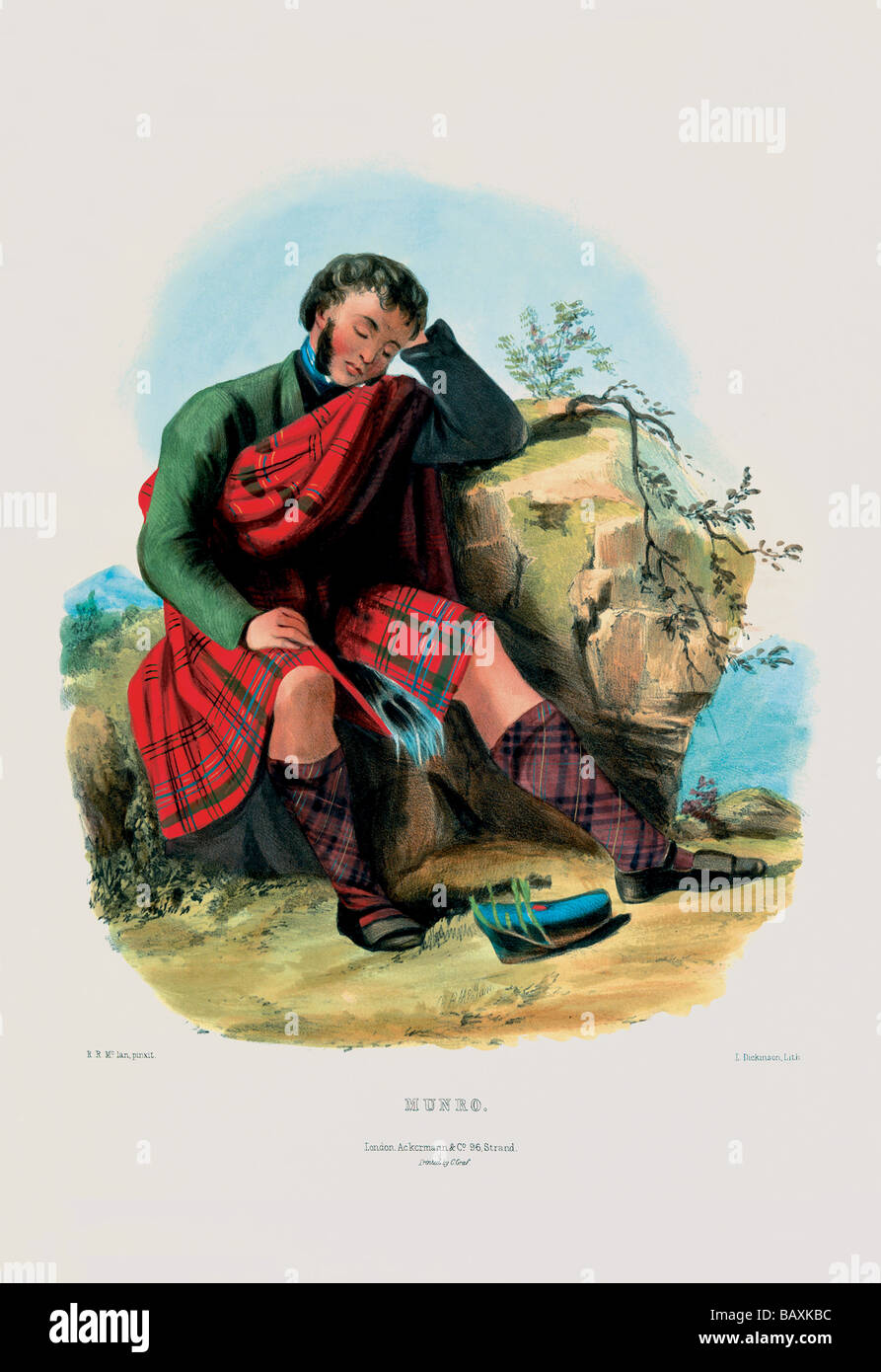 Clan munro hi-res stock photography and images - Alamy