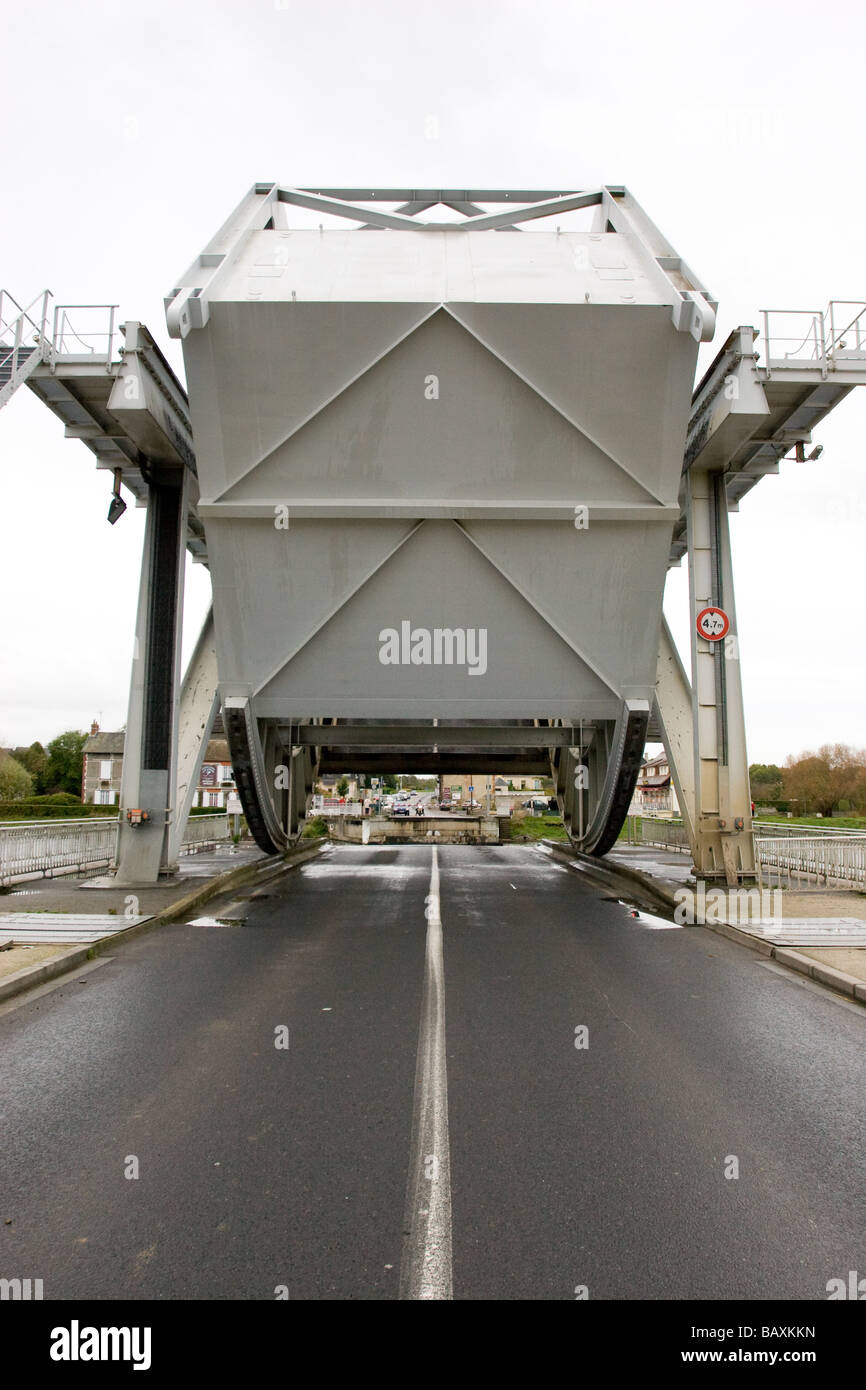 New Pegasus Bridge Caen Canal Bénouville Near Ouistreham Normandy ...