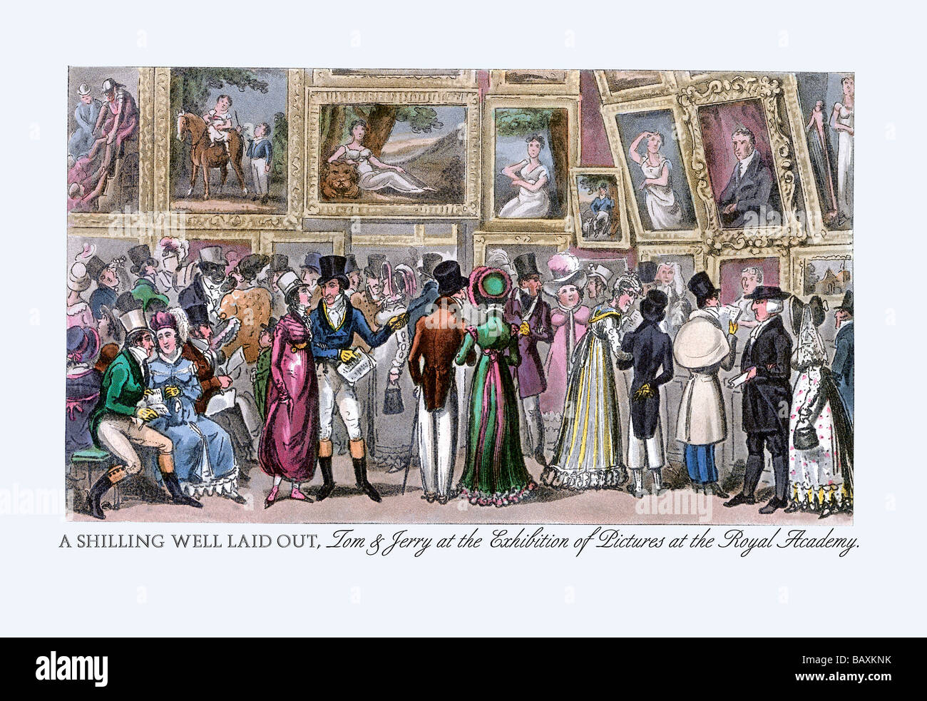 A Shilling Well Laid Out Stock Photo - Alamy