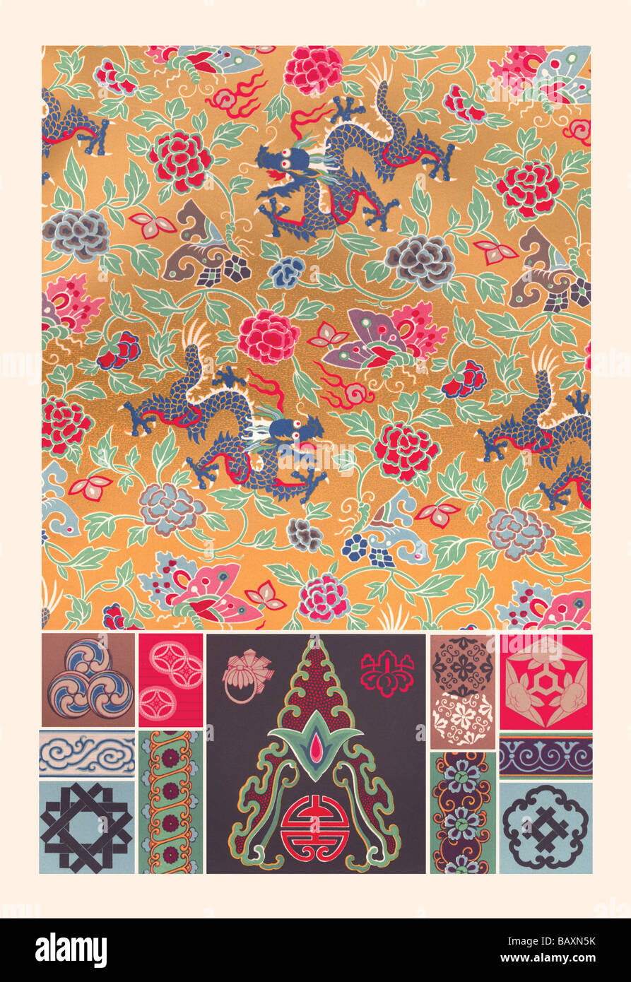 Oriental Design #1 Stock Photo - Alamy