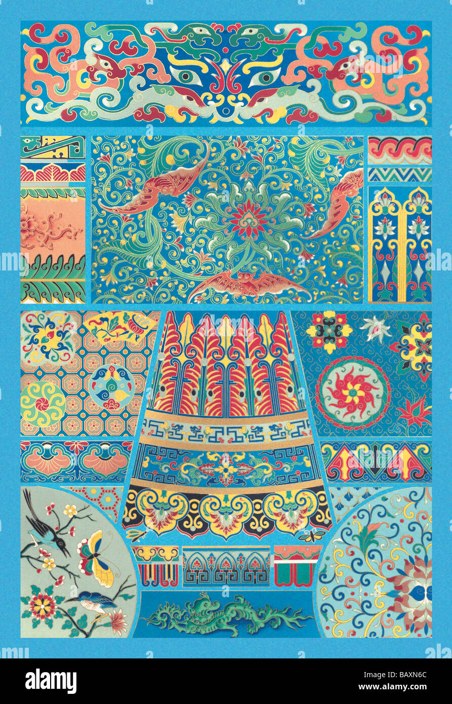 Oriental Design #2 Stock Photo - Alamy