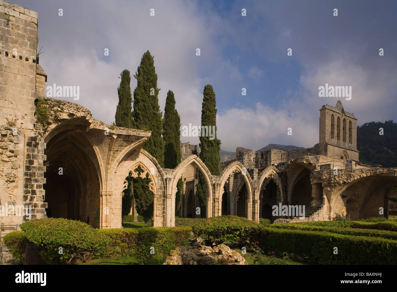 Bellapais abbey, Beylerbeyi, Abbaye de la Pais, monastery ruin, near ...
