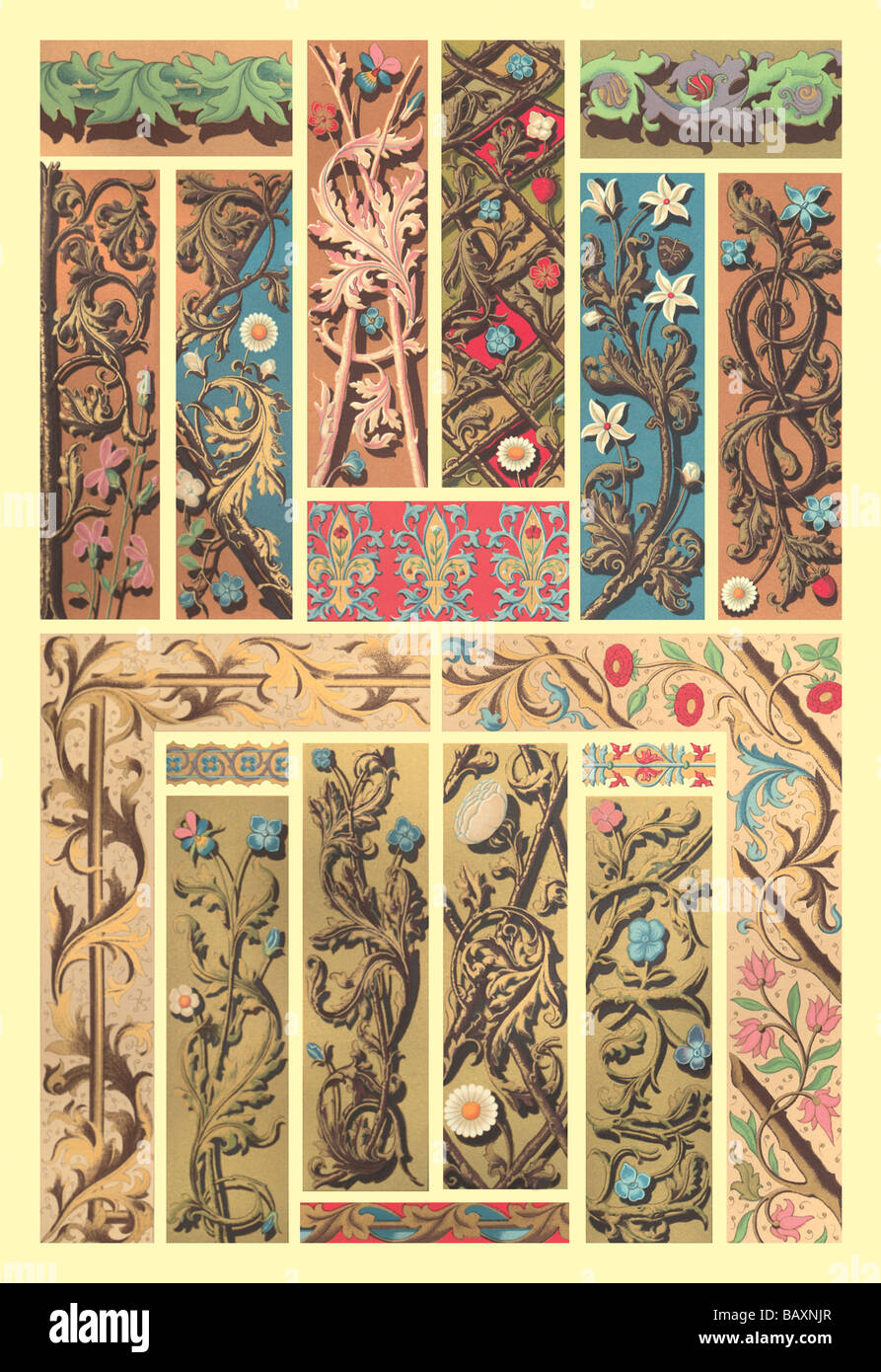 Moyen-Age Design #4 Stock Photo - Alamy