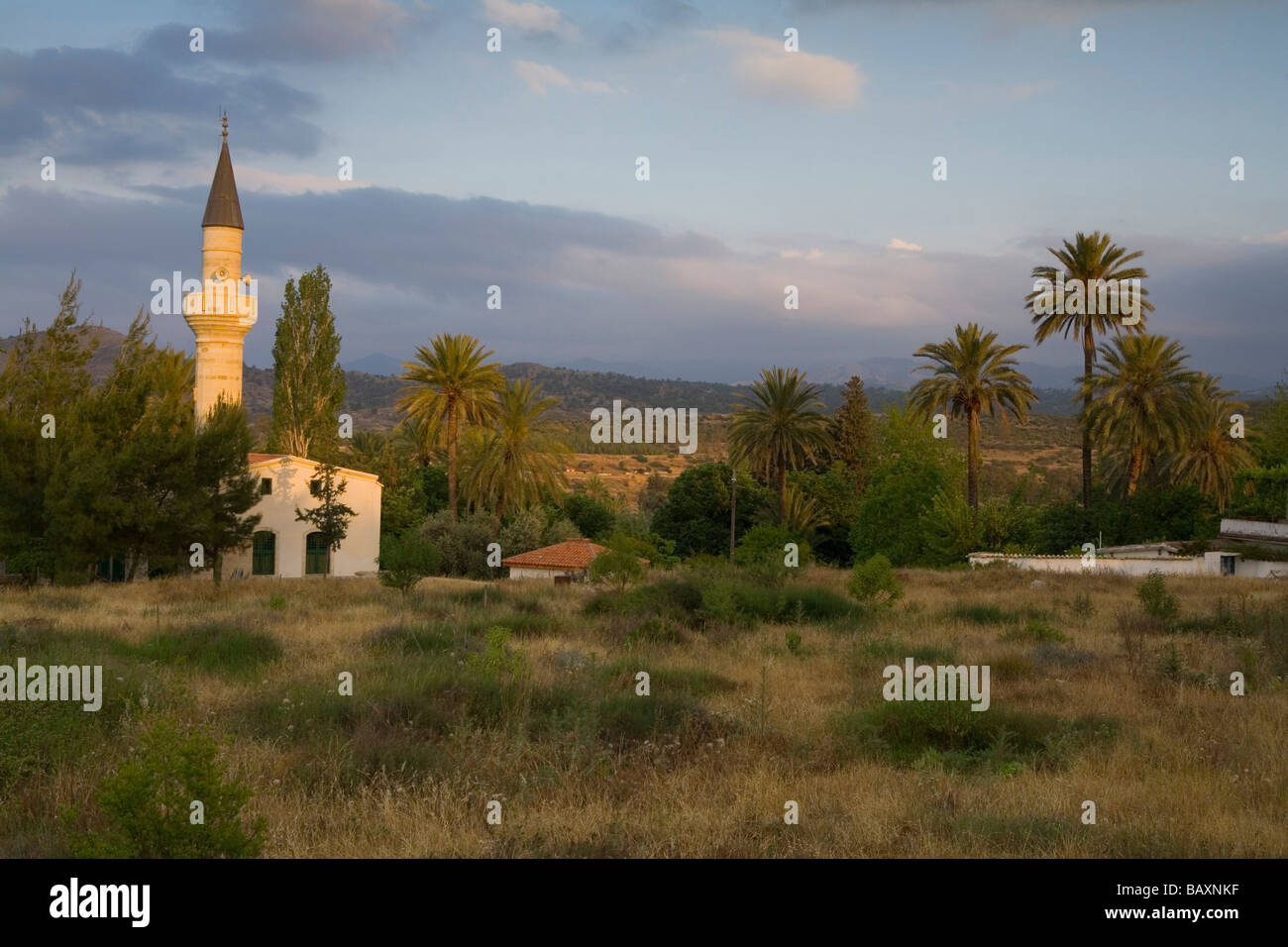 Piri Osman Pasa Camili mosque, Lefke, Lefka, North Cyprus, Cyprus Stock ...