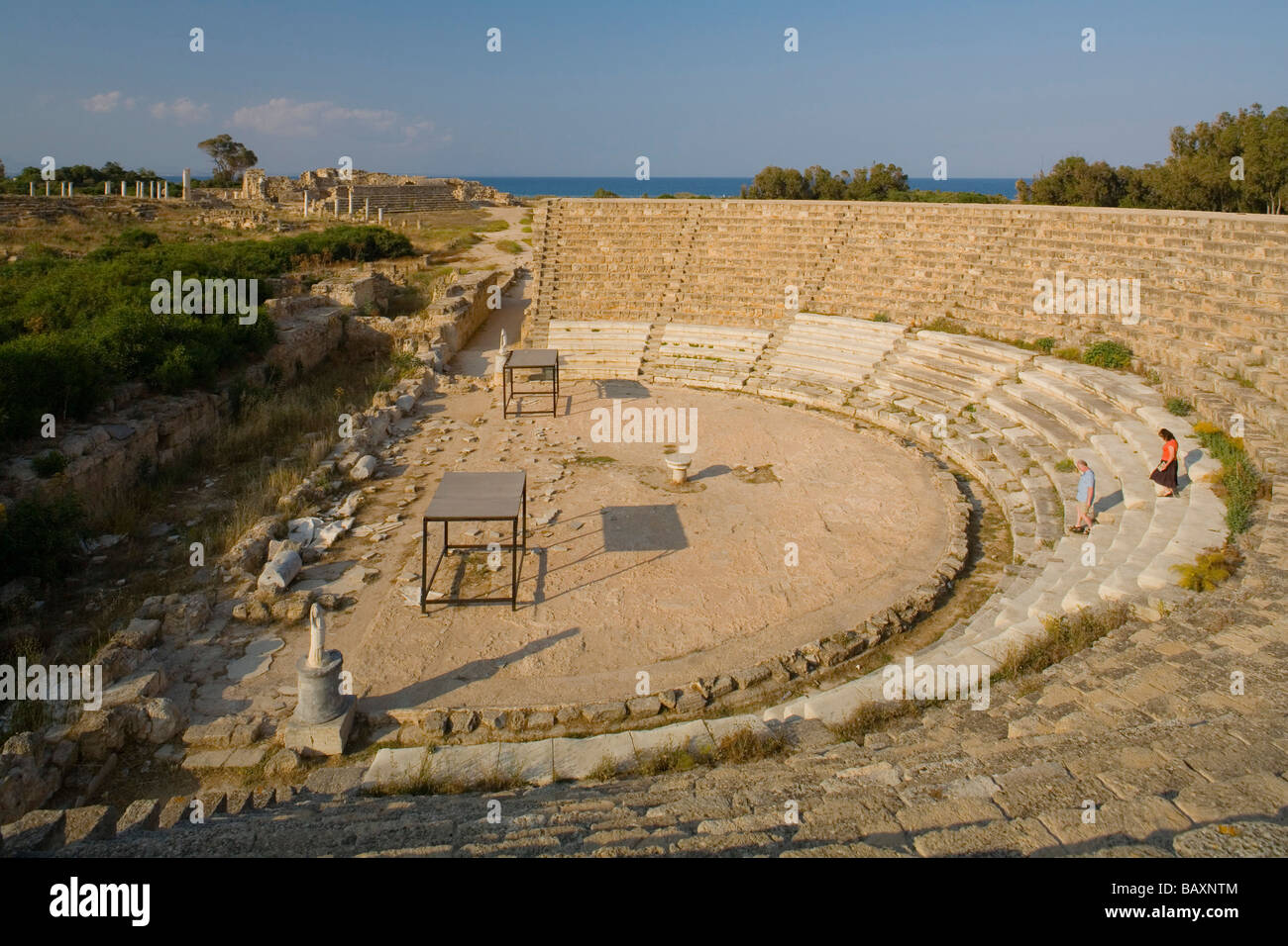 Salamis Antique Theatre, Ruins, Archaeology, Salamis, North Cyprus ...