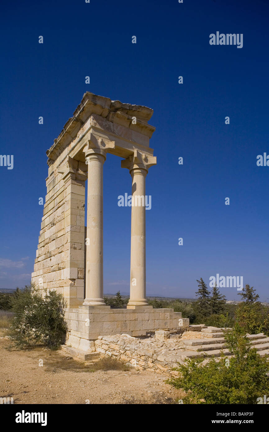 Apollo Hylates temple, Ancient City of Kourion, Kourion, South Cyprus ...