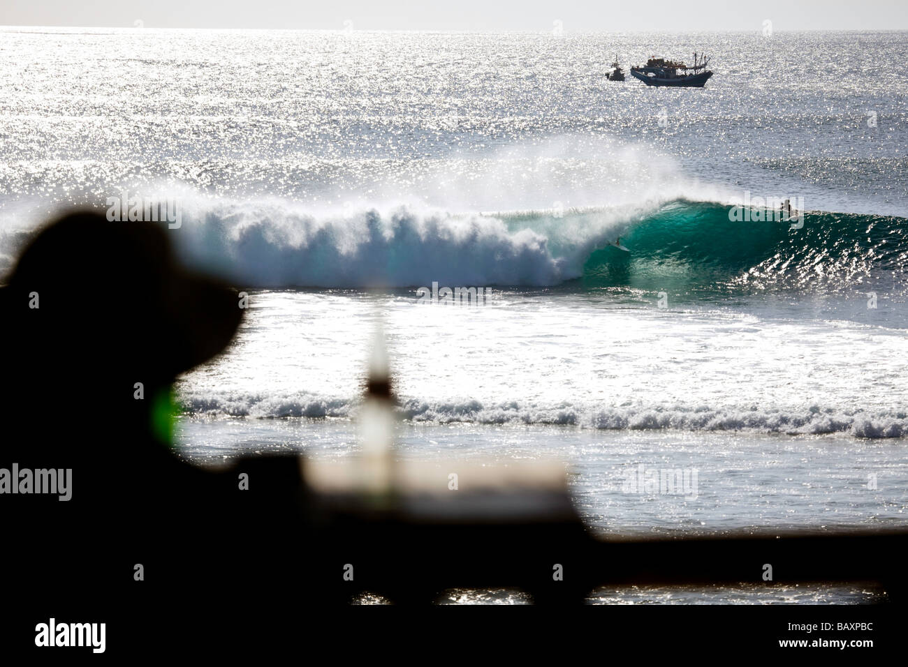 Indonesia, Bali, Bukit Badung Peninsula, southwest Bali. Surfing ...
