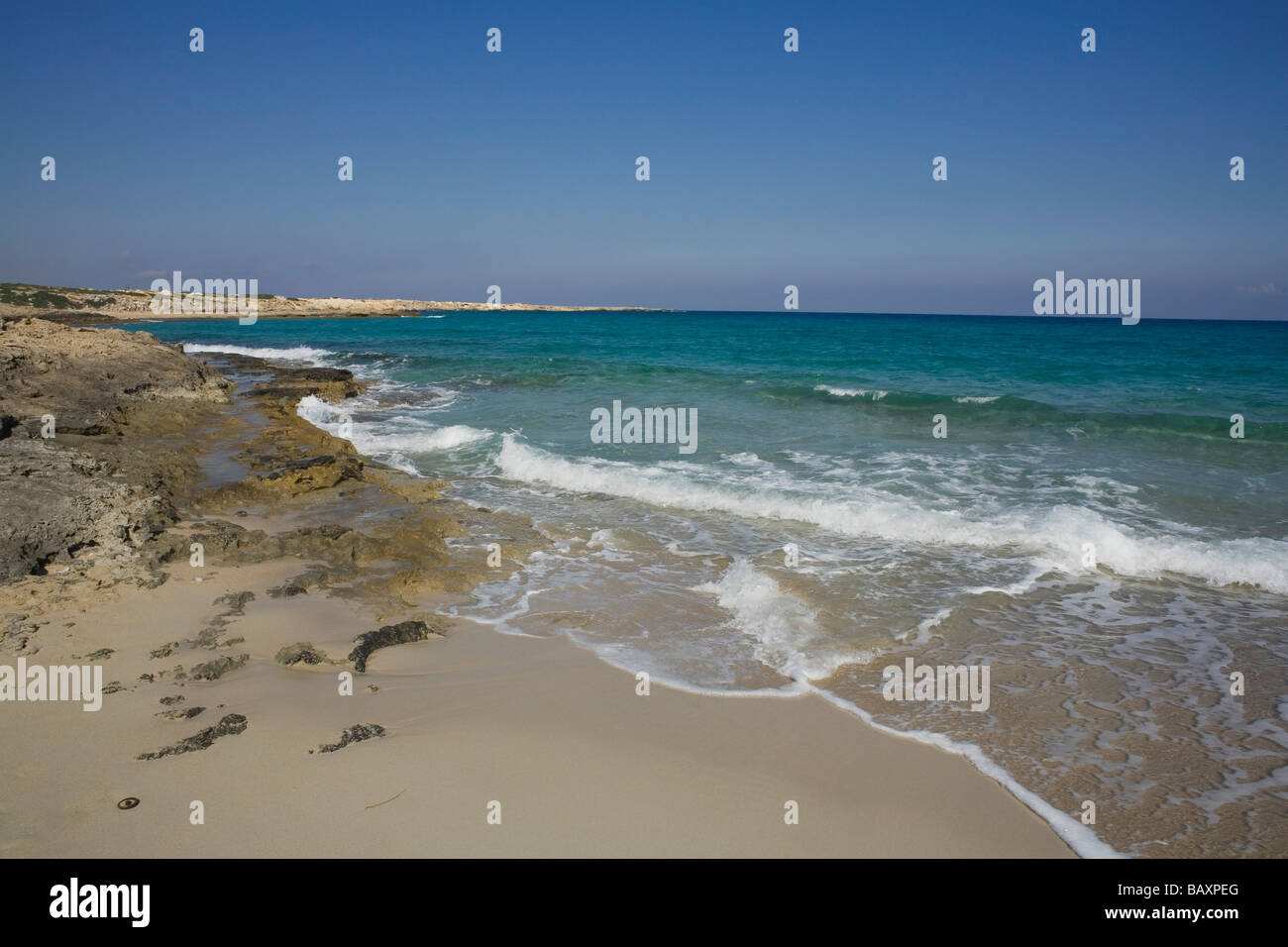 Sandy beach karpass peninsula hi-res stock photography and images - Alamy