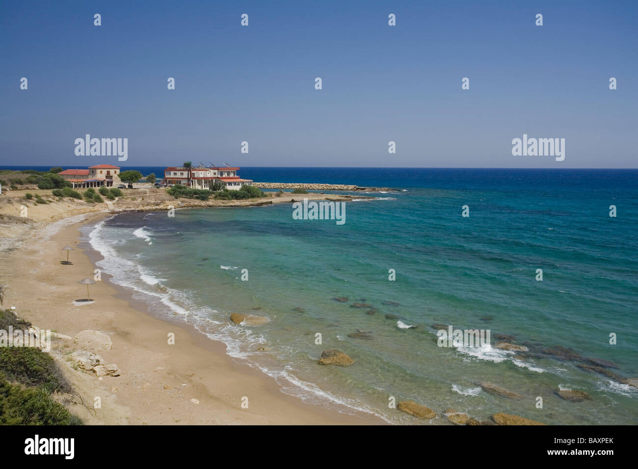 Coastal landscape, Dipkarpaz, Rizokarpaso, Karpasia, Karpass Peninsula ...