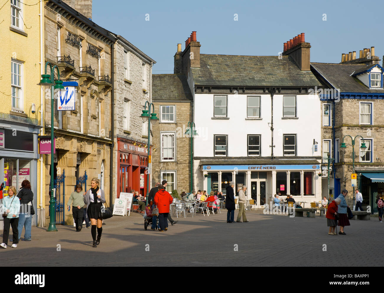 Market Place, Kendal, Cumbria, England UK Stock Photo - Alamy