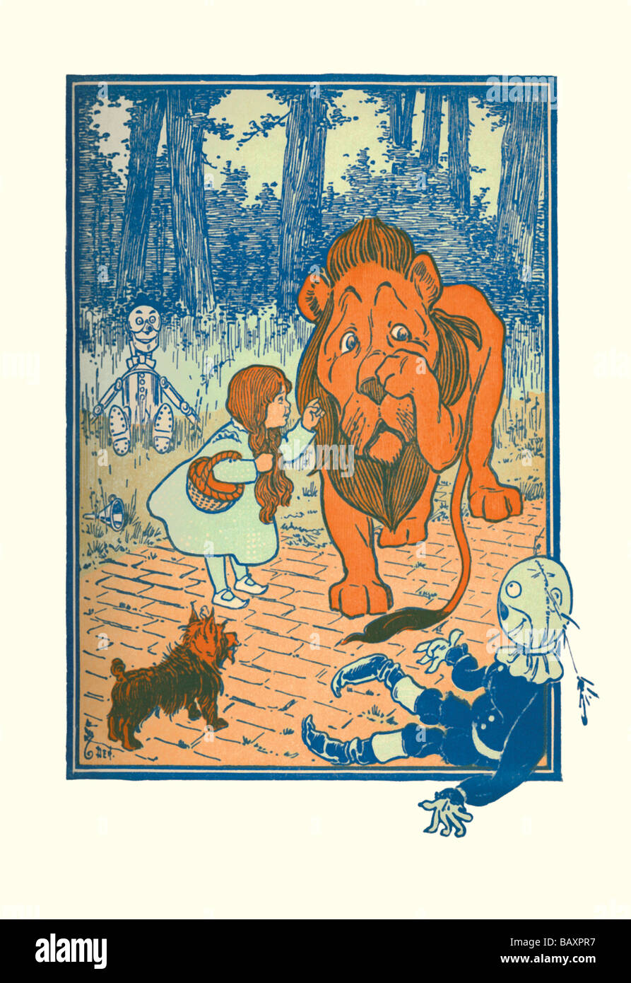 Cowardly lion hi-res stock photography and images - Alamy