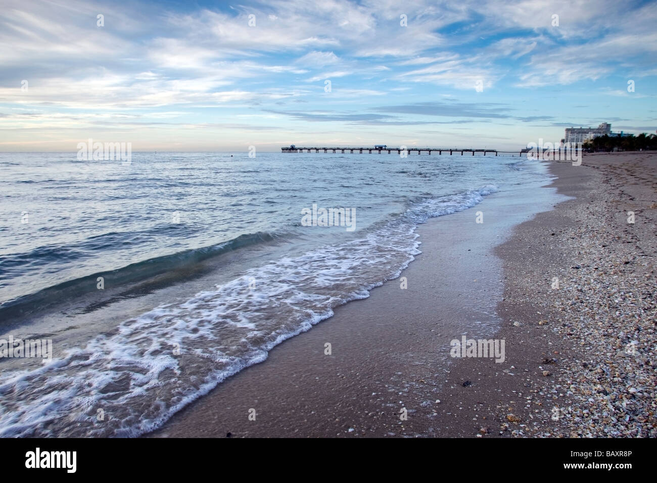 Fort lauderdale beach morning sunrise hi-res stock photography and ...