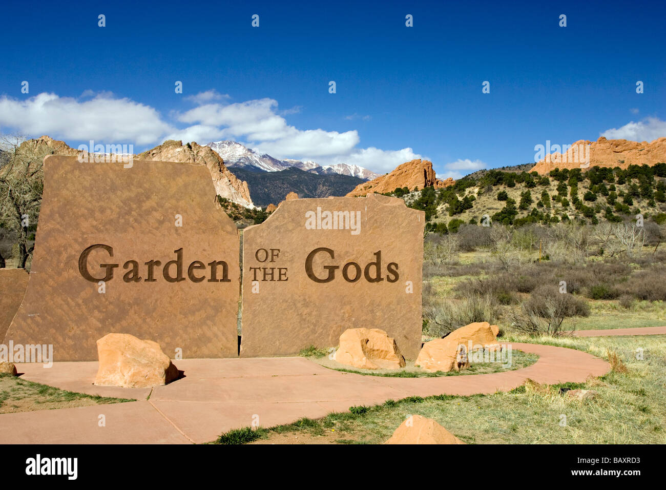 Garden Of The Gods Sign