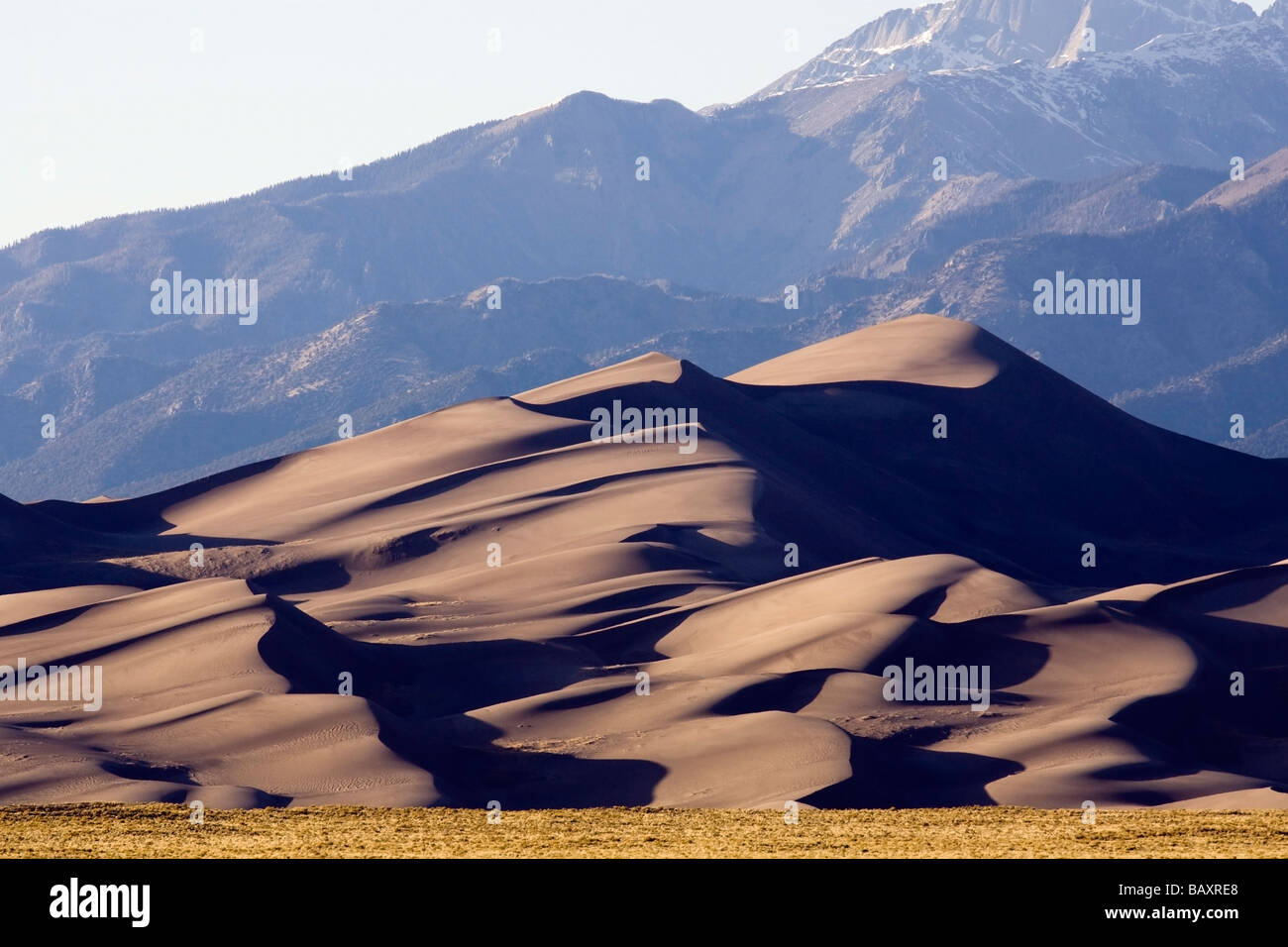 Great Sand Dunes National Park and Preserve - near Mosca, Colorado ...