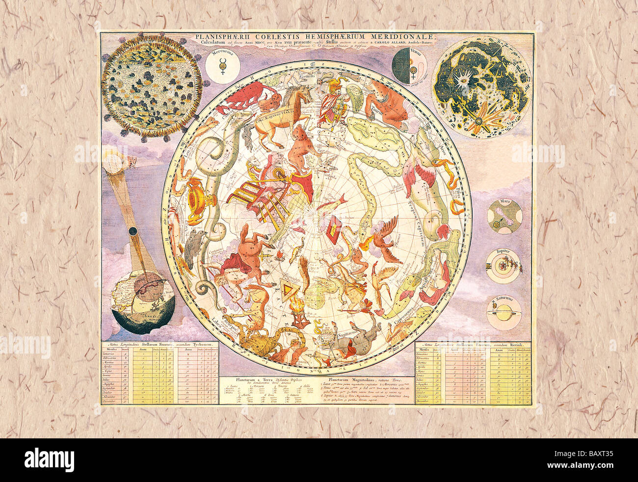 Constellations of the southern sky hi-res stock photography and images ...