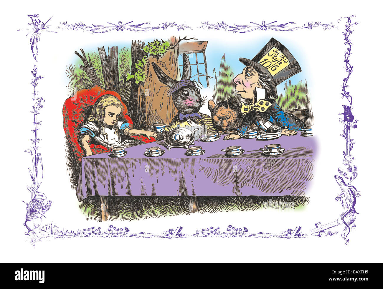 Alice in Wonderland: A Mad Tea Party Stock Photo - Alamy