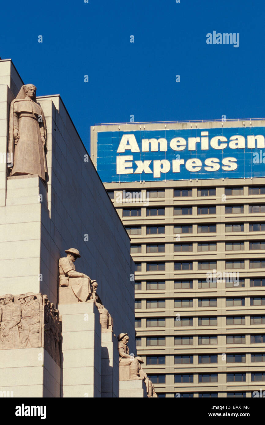 New american express building hi-res stock photography and images - Alamy