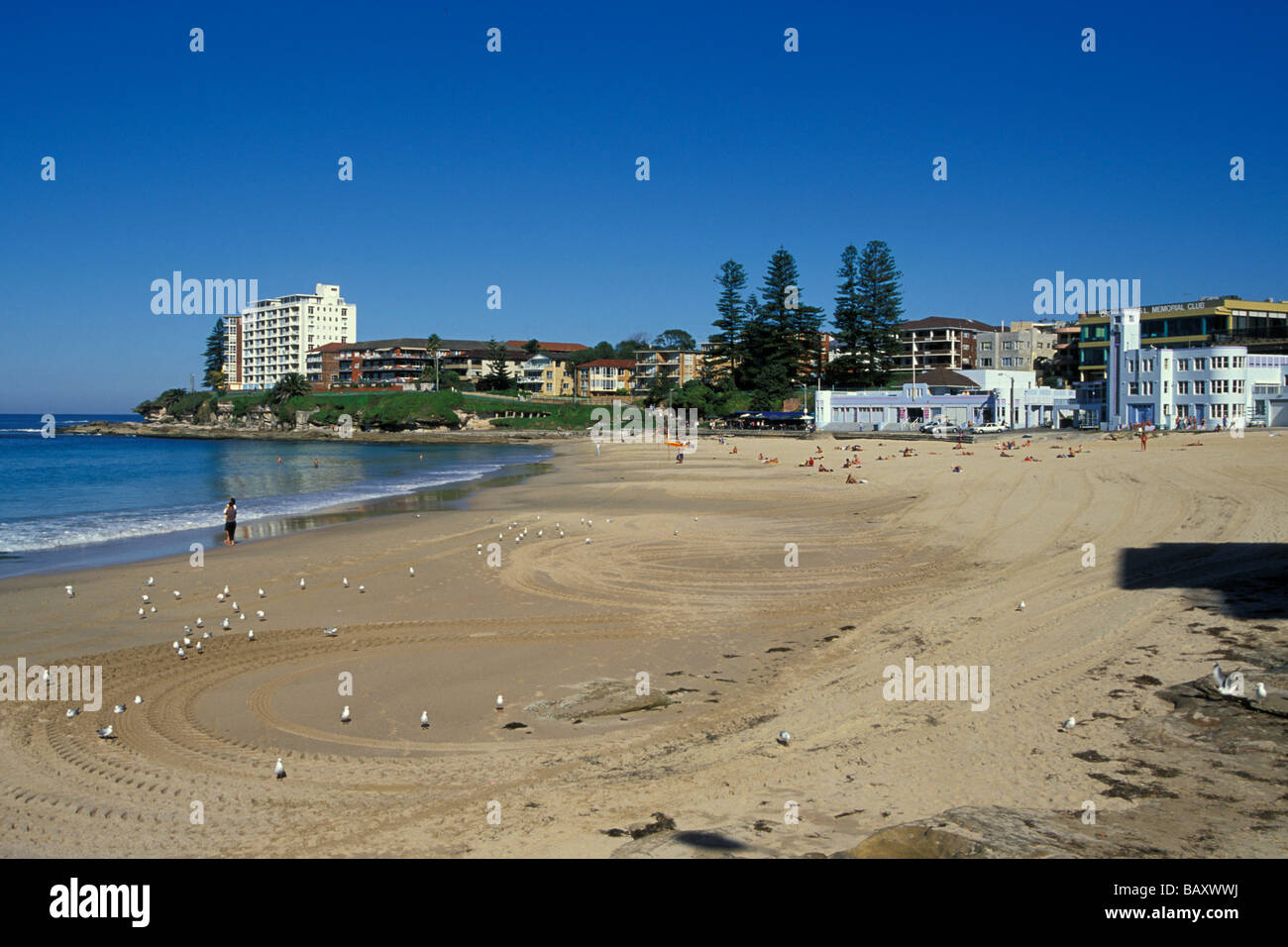 RSL & surf life saving club by Cronulla beach & park south of Botany ...