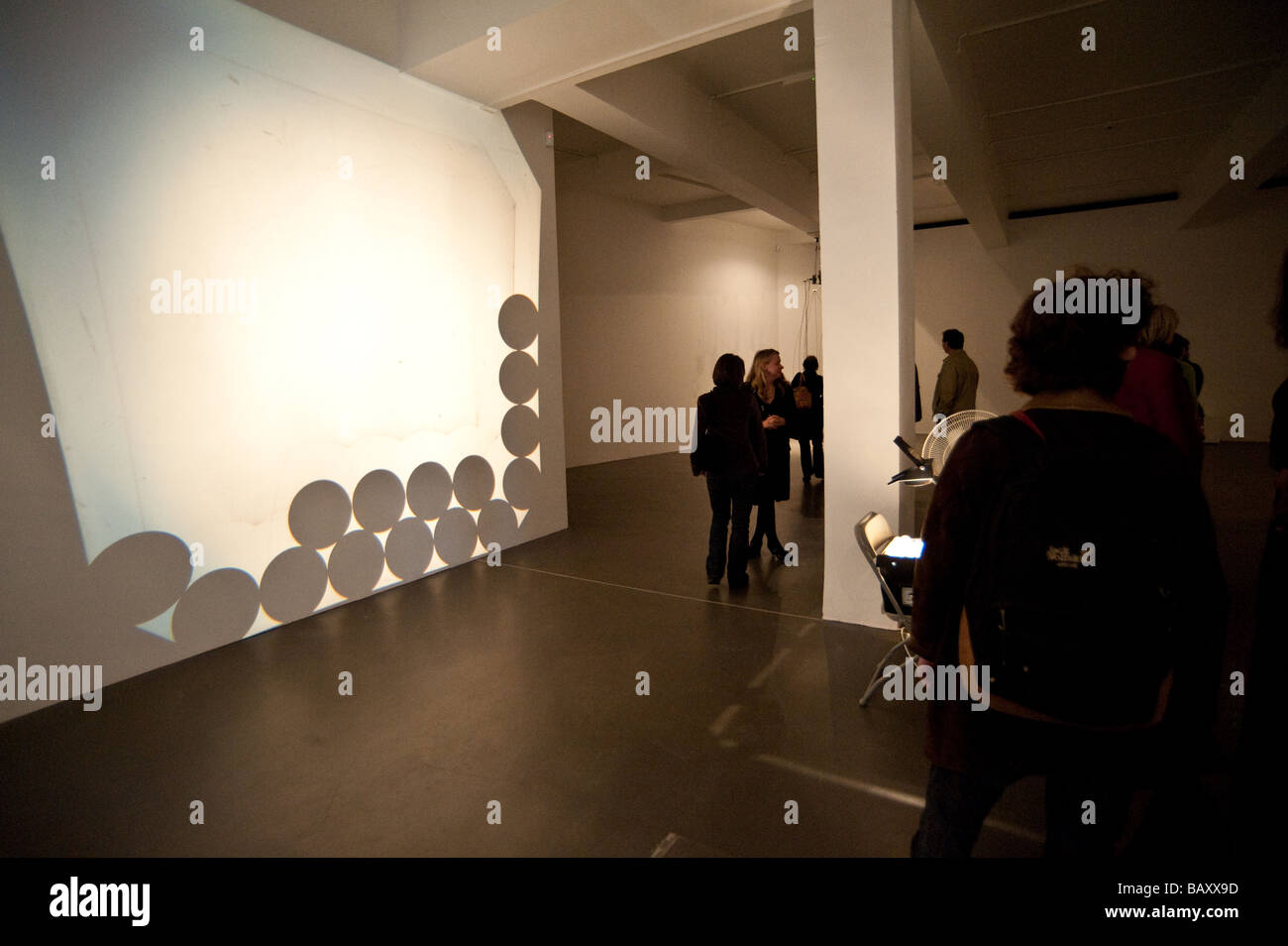 Spaces Between Arts seminar, The Exchange Gallery, Penzance Stock Photo ...