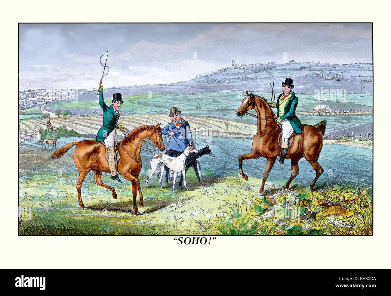 British horsemen hi-res stock photography and images - Alamy