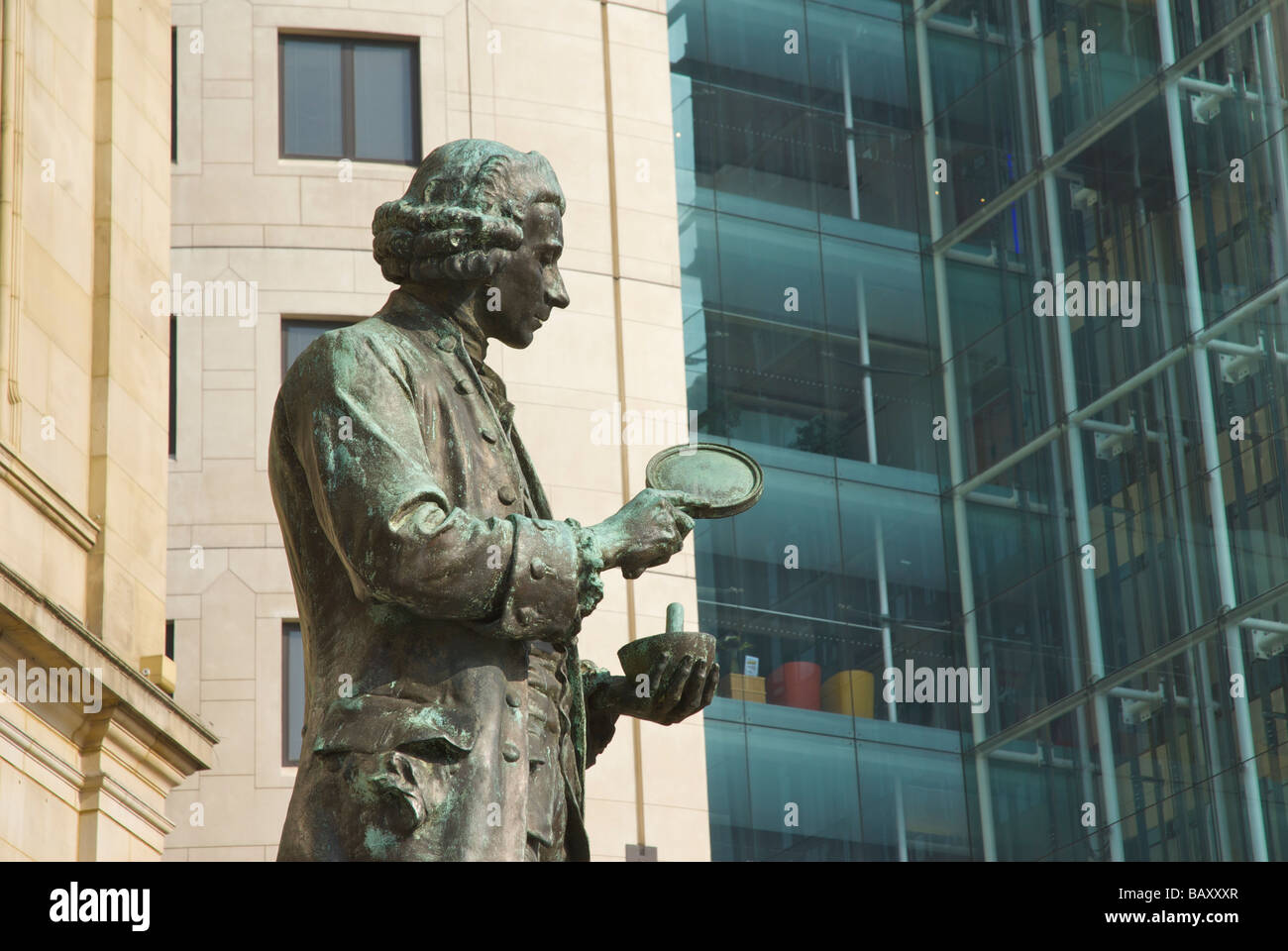 Statue of Joseph Priestley in City Square, Leeds, West Yorkshire ...