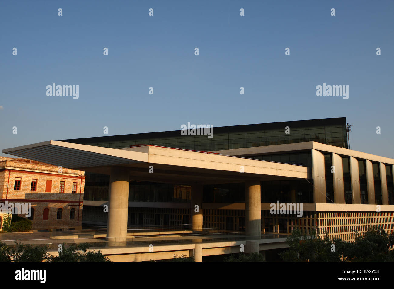 The New Acropolis museum in Athens Greece Stock Photo - Alamy