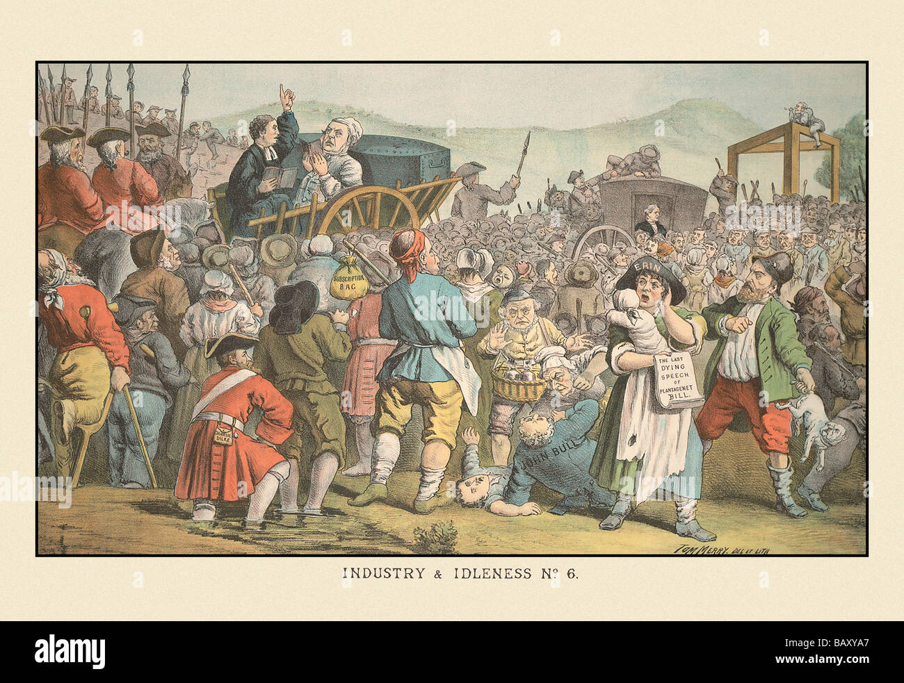 Industry and Idleness Stock Photo - Alamy