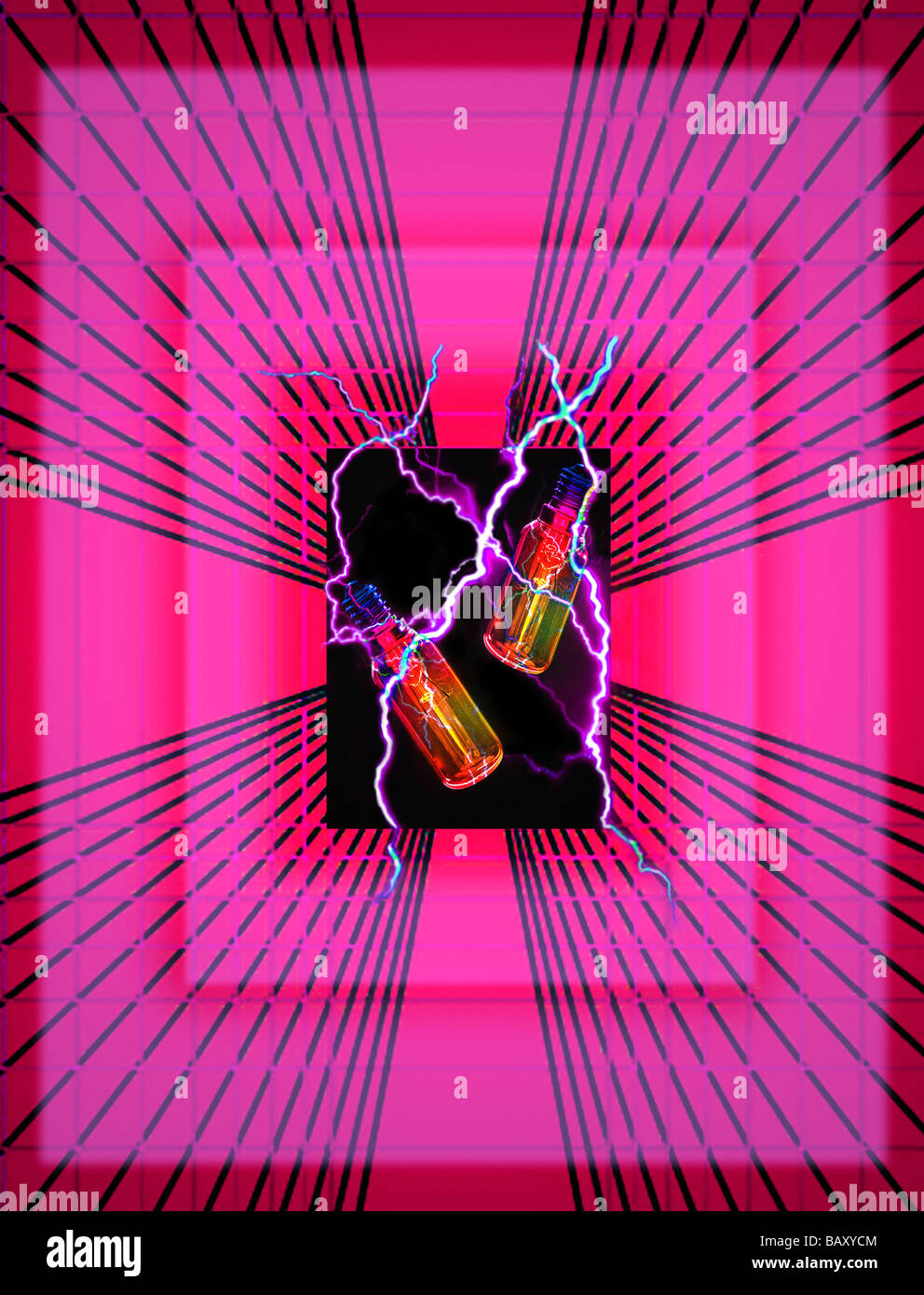 Power grid lights hi-res stock photography and images - Alamy