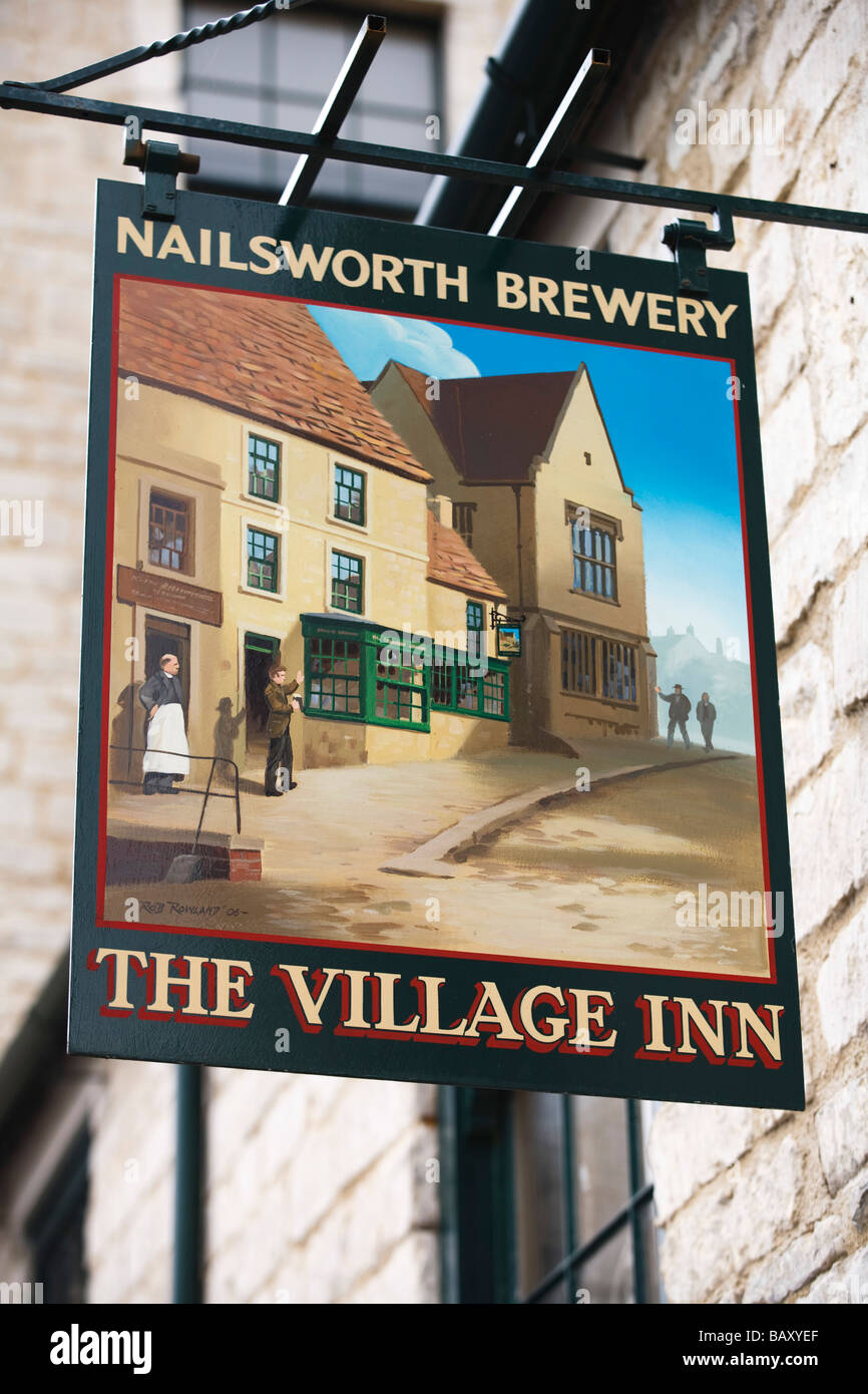 Nailsworth village inn hi-res stock photography and images - Alamy