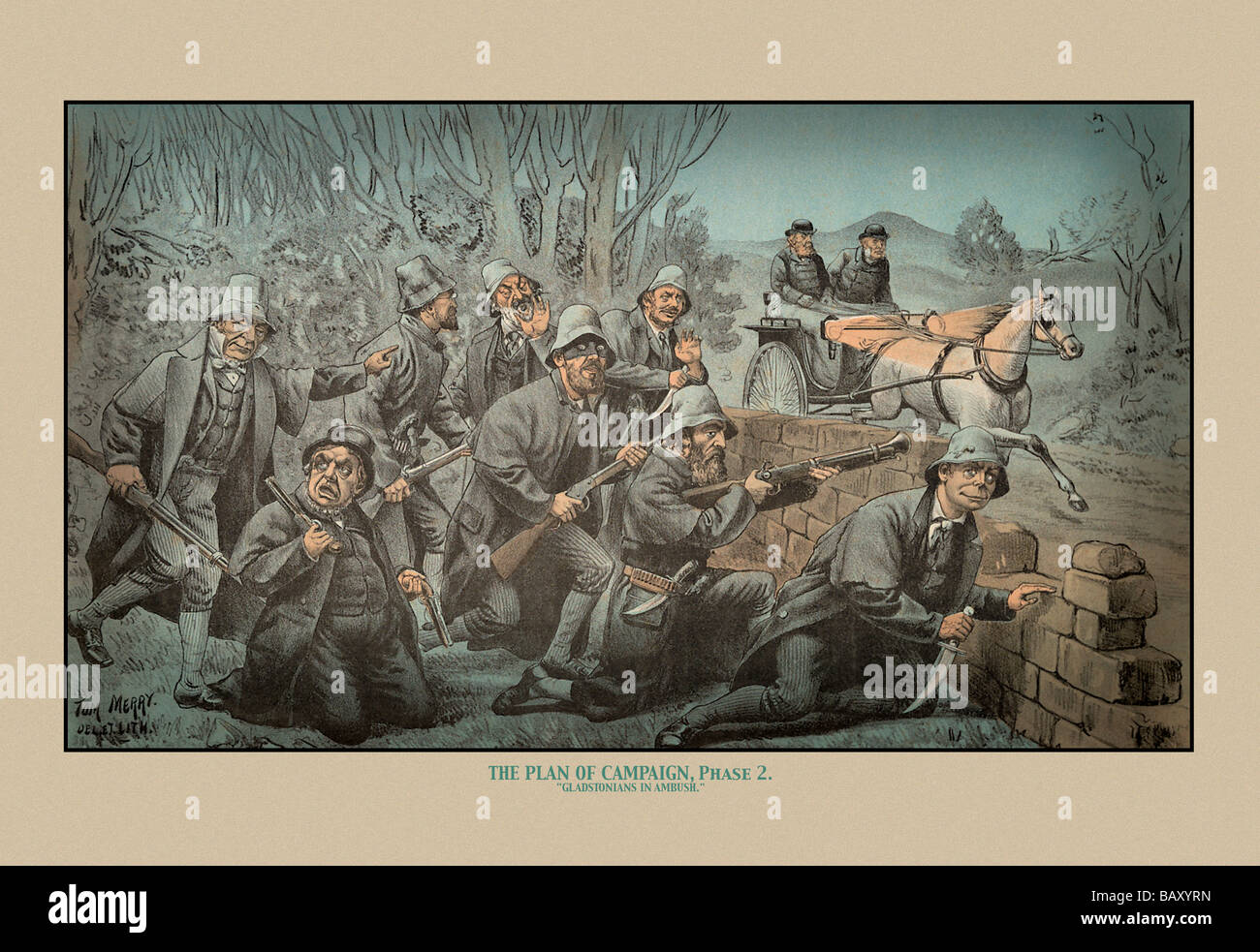 The Plan of Campaign,Phase 2 Stock Photo - Alamy