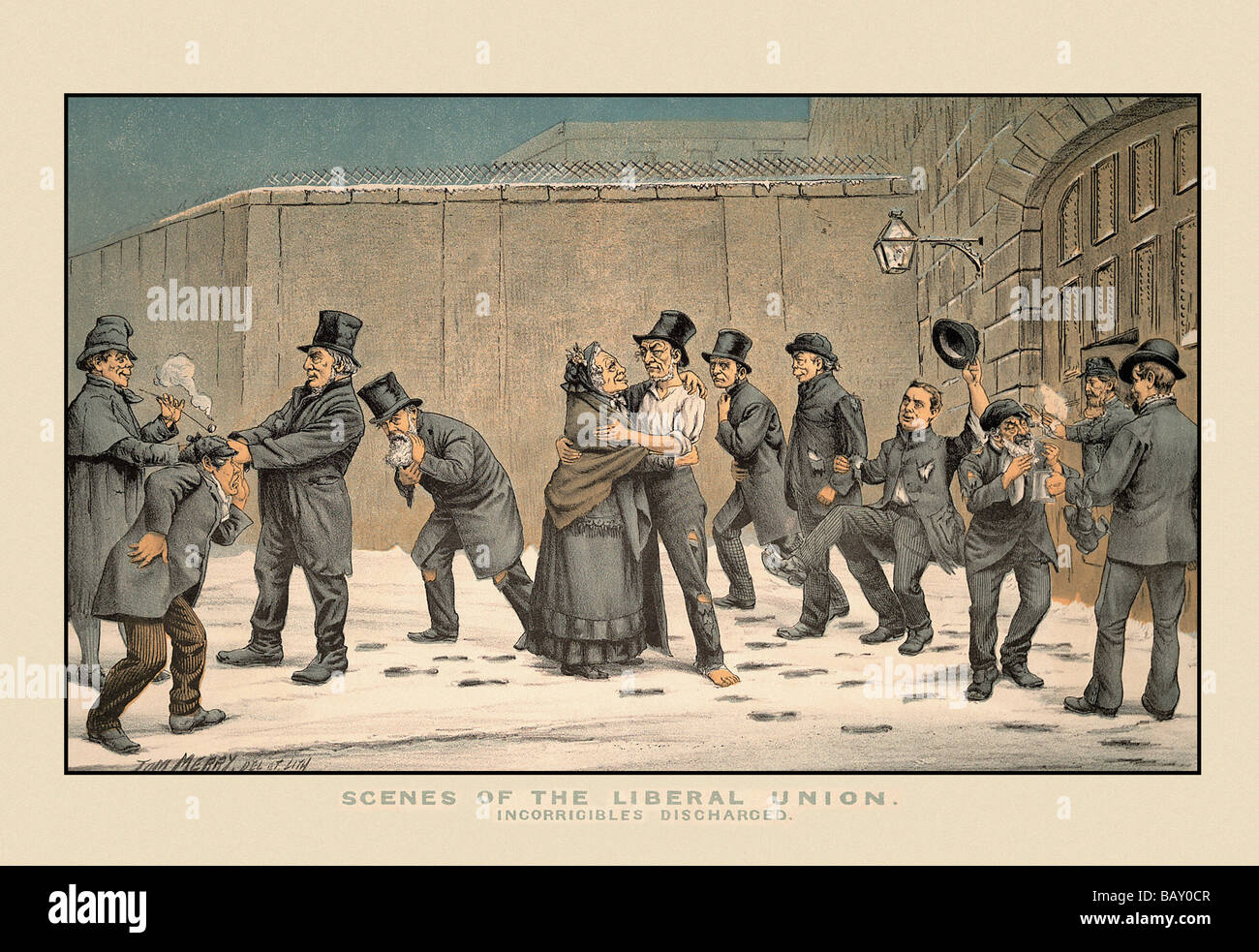 Scenes from the Liberal Union Stock Photo - Alamy