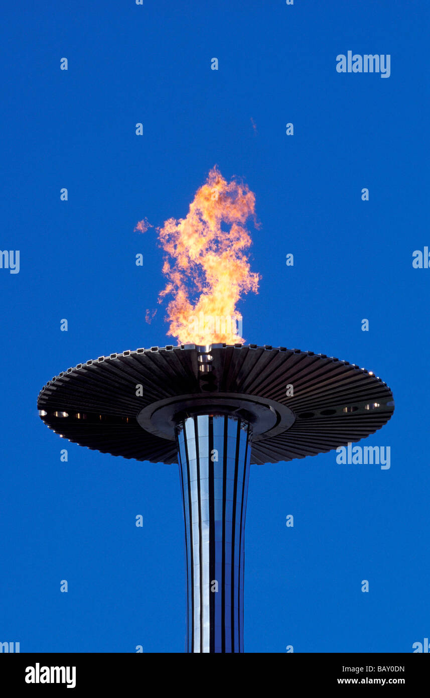 Olympic fire, Sydney, Australia Stock Photo - Alamy
