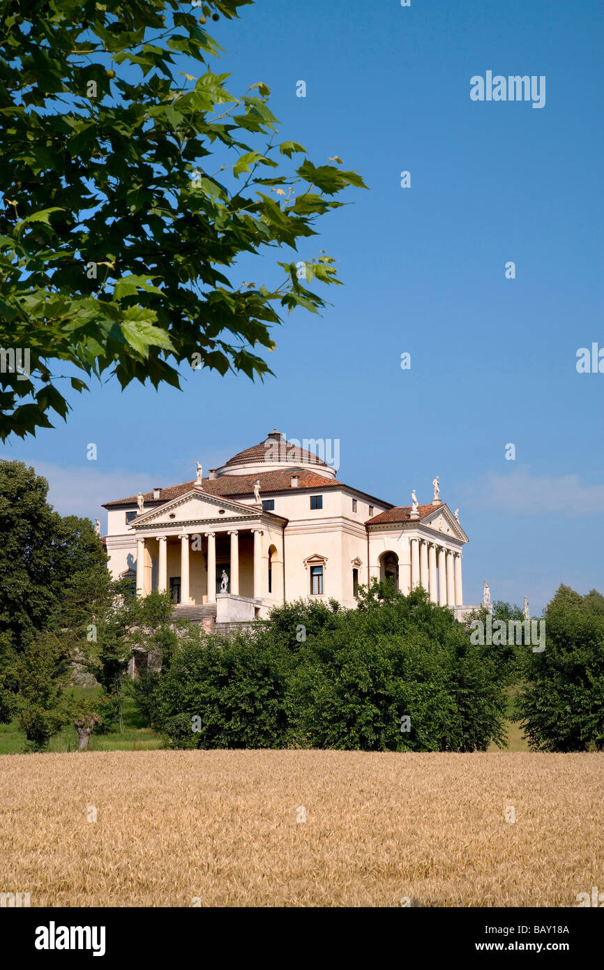 Villa Capra, La Rotonda, designed by Andrea Palladio, Vicenza, Veneto ...
