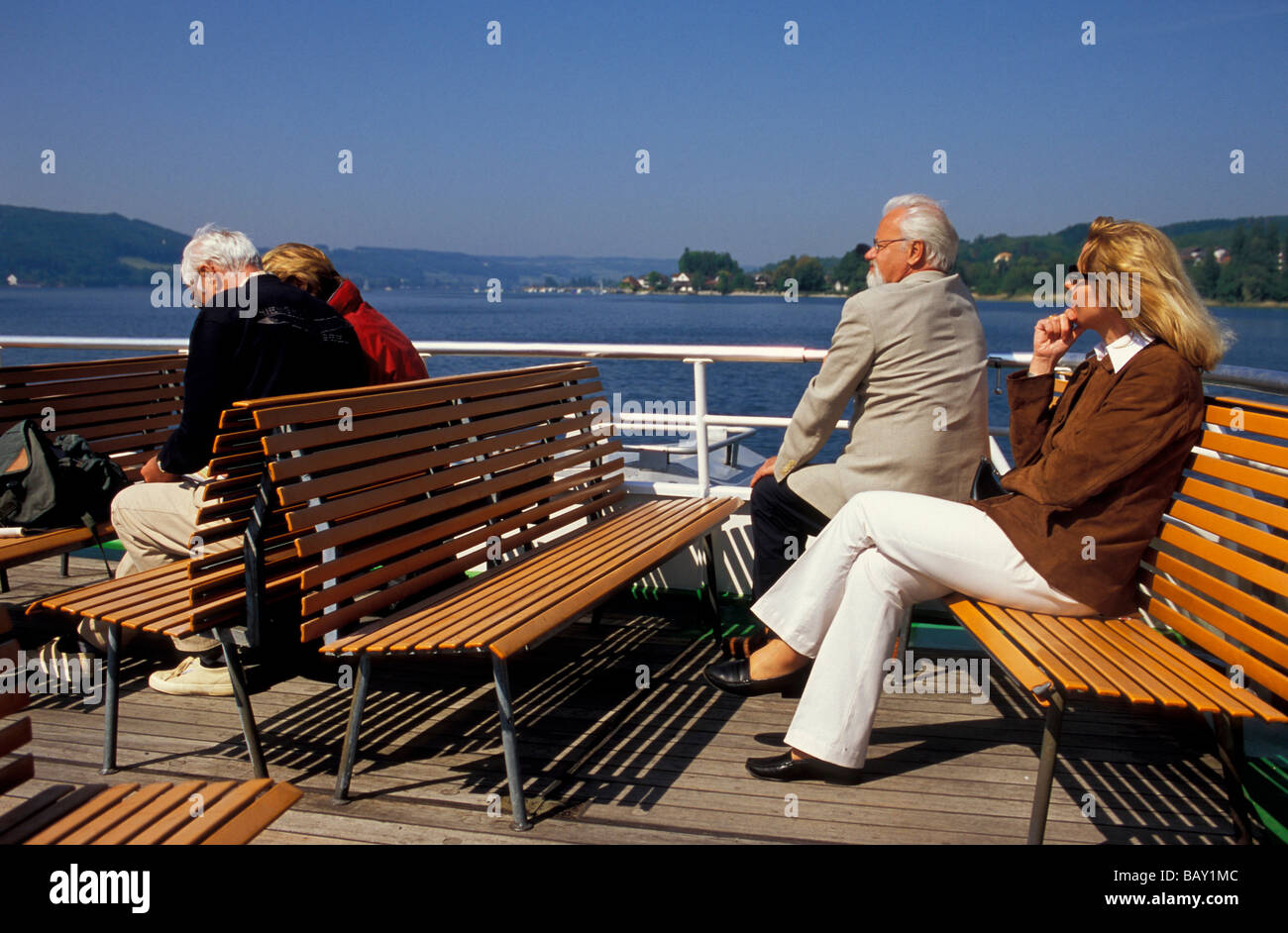 Ferry on the Rhine, Lake Constance, Switzerland Stock Photo - Alamy