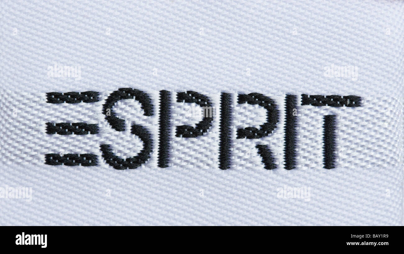 Corporate sign of a fashion company Esprit Logo Stock Photo - Alamy