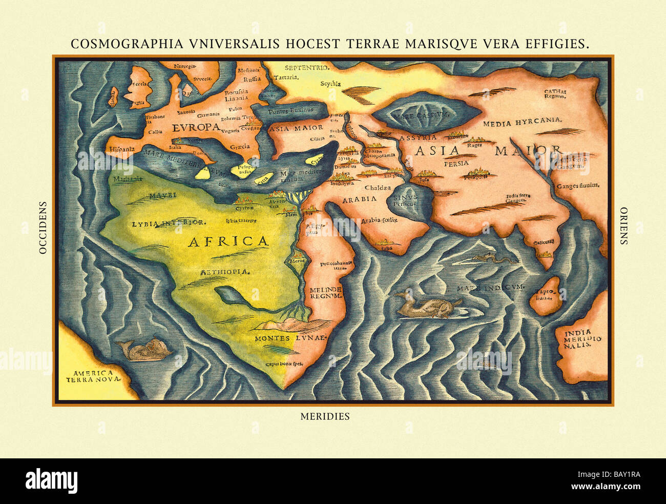 Cosmographia Universalis High Resolution Stock Photography and Images ...