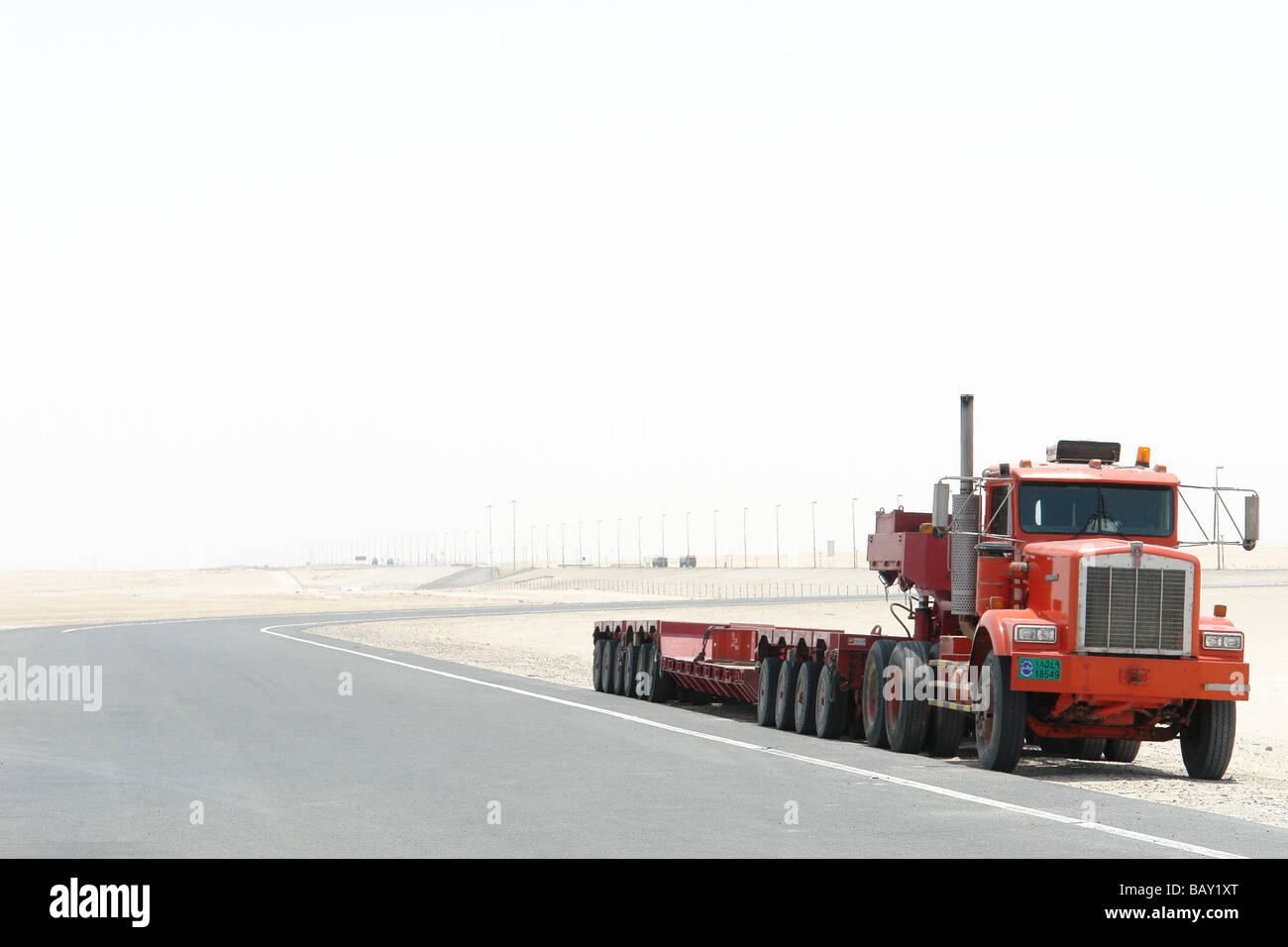 Emirates truck hi-res stock photography and images - Alamy