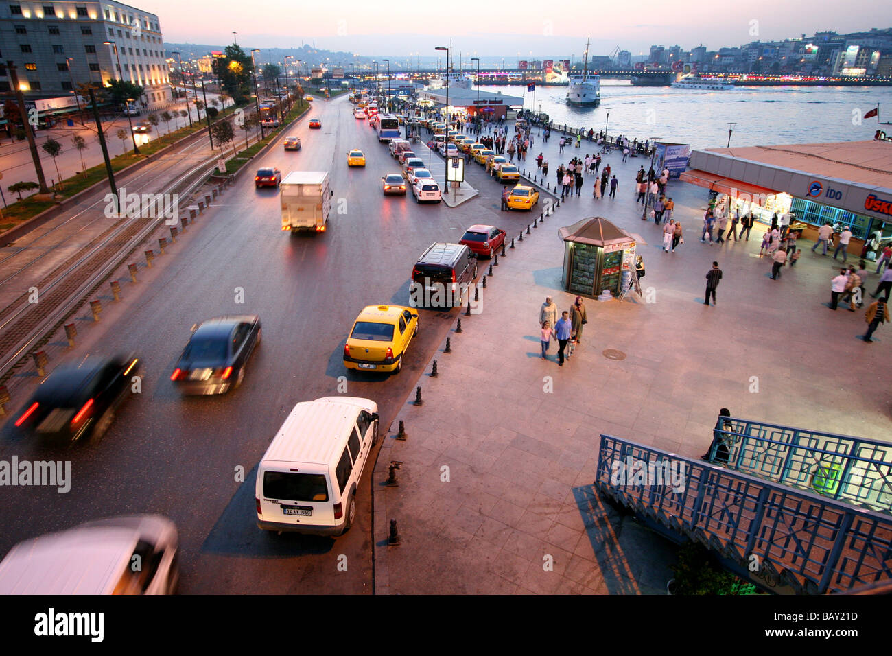 Traffic, Istanbul, Turkey Stock Photo - Alamy