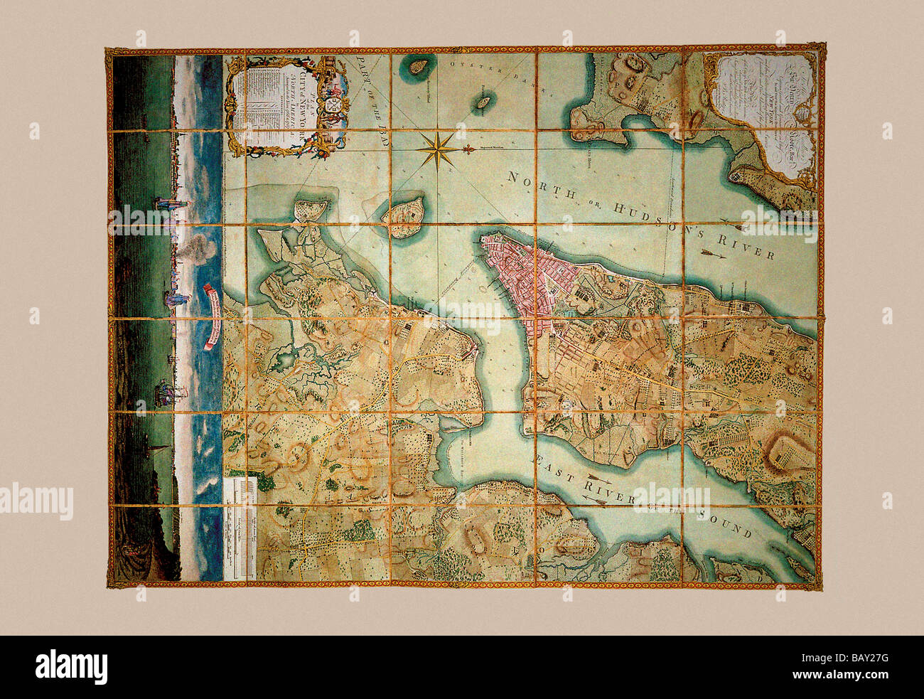 Antique city maps hi-res stock photography and images - Alamy
