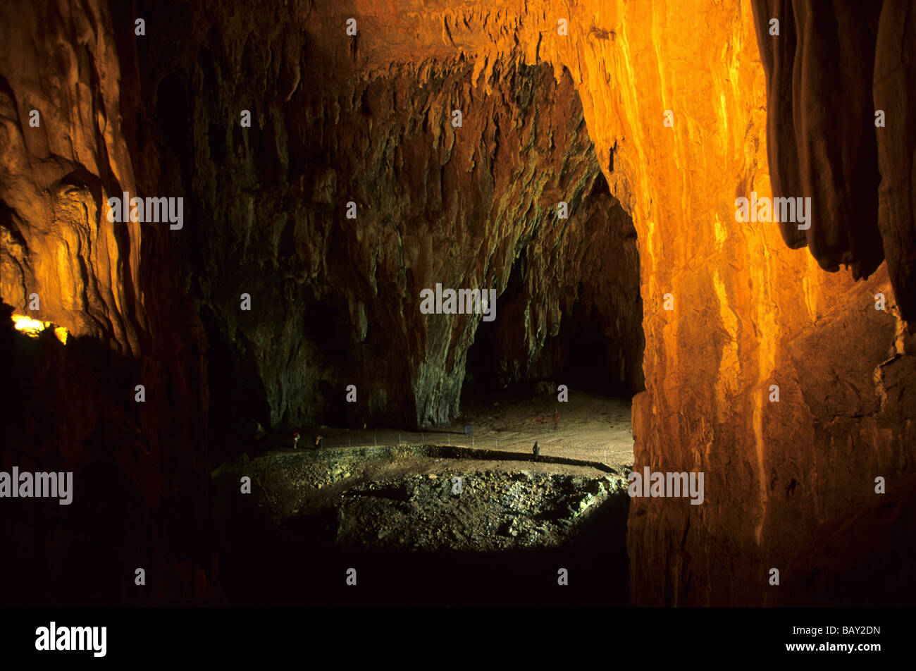 The Skocjan Caves, carved out by the River Reka, Slovenia Stock Photo ...